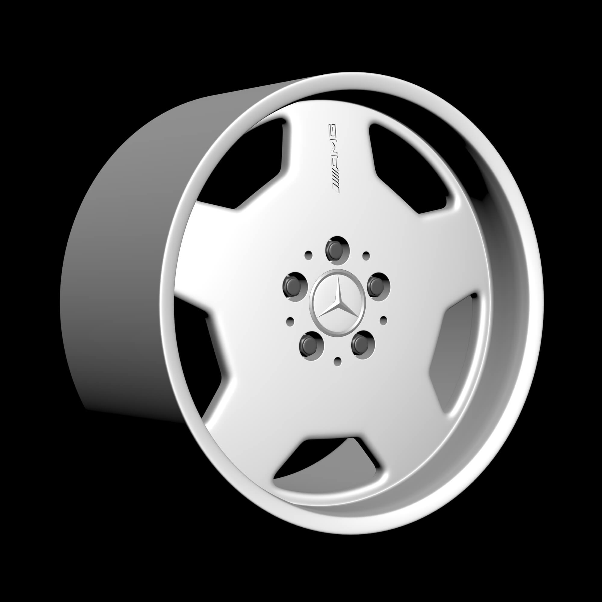 AMG Monoblock Aero 2 - 3D Print Model by bayazoff