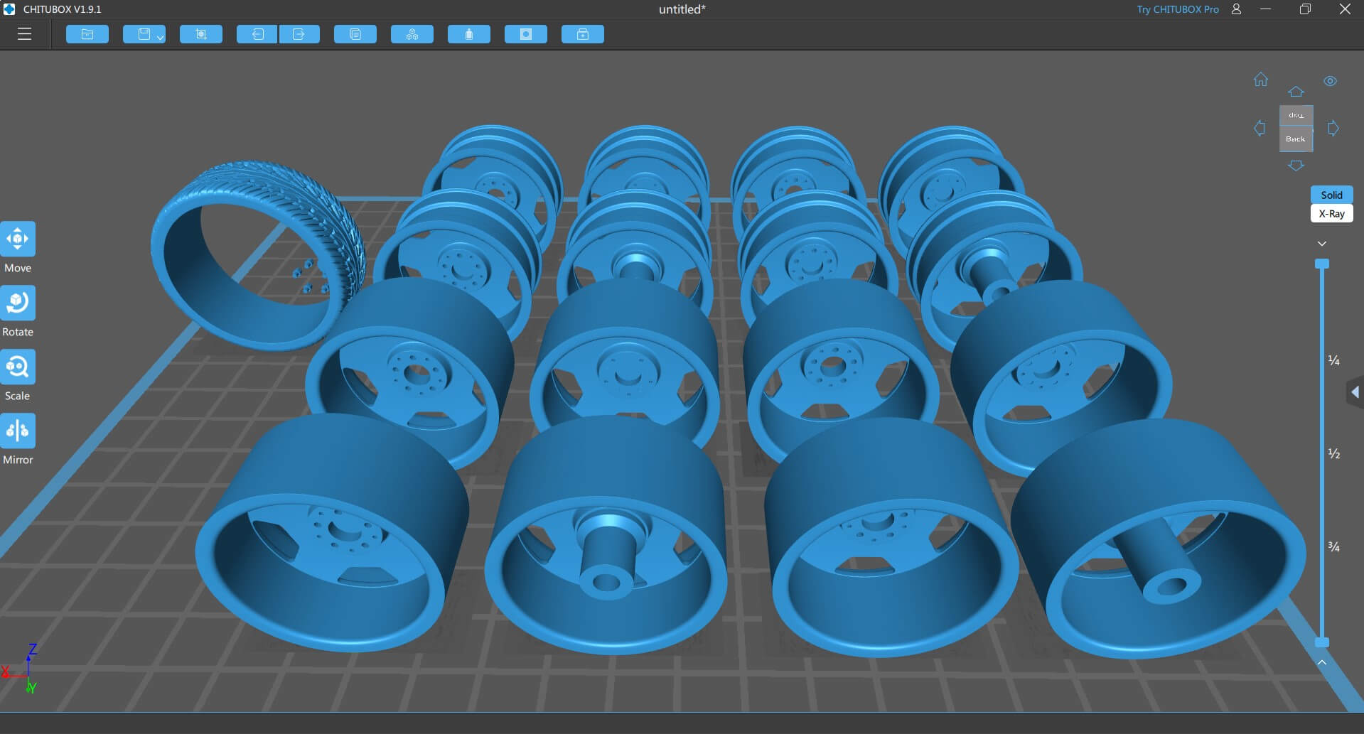 AMG Monoblock Aero 2 - 3D Print Model by bayazoff