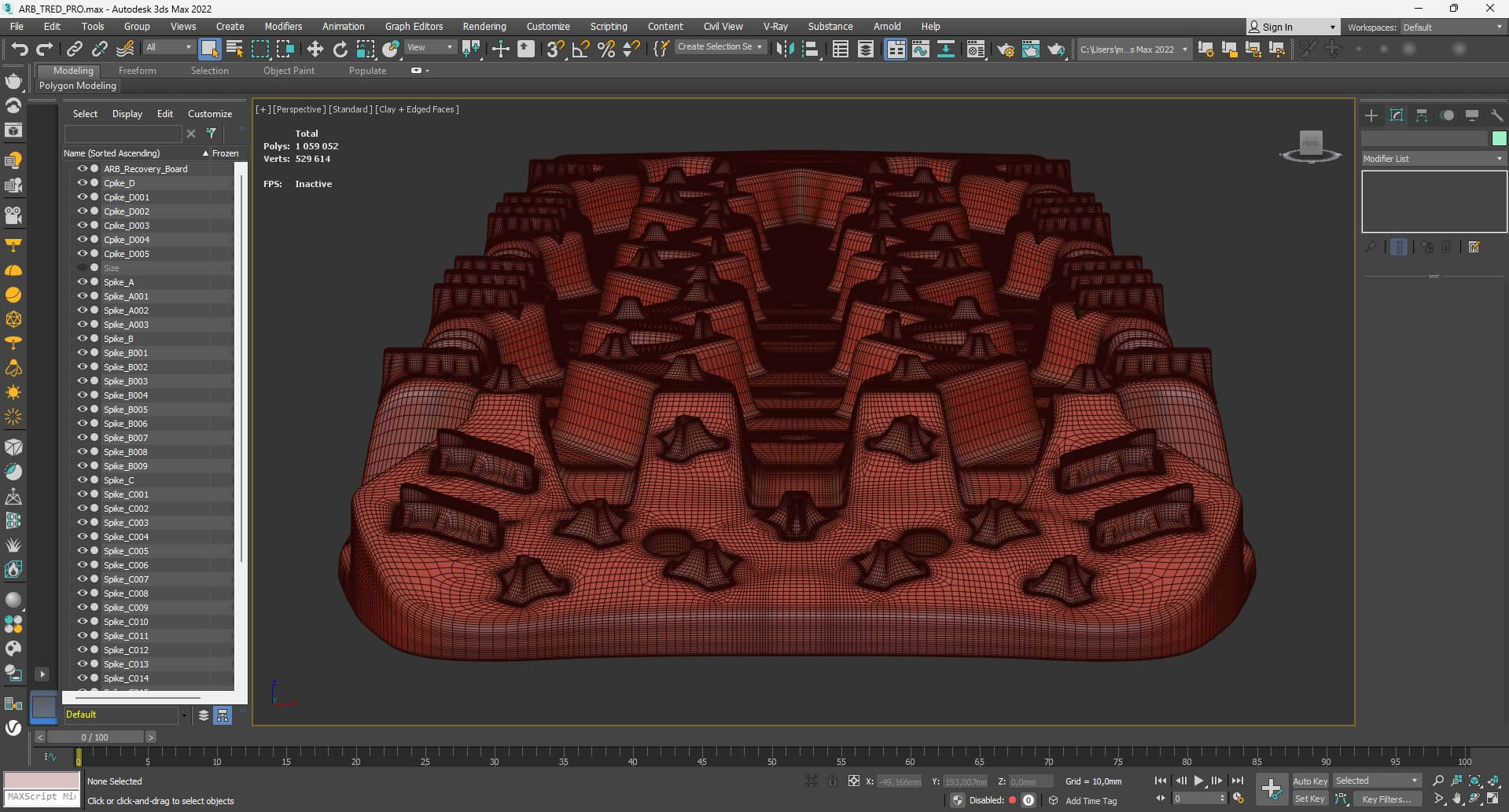 Arb Recovery Board - 3D Model by bayazoff