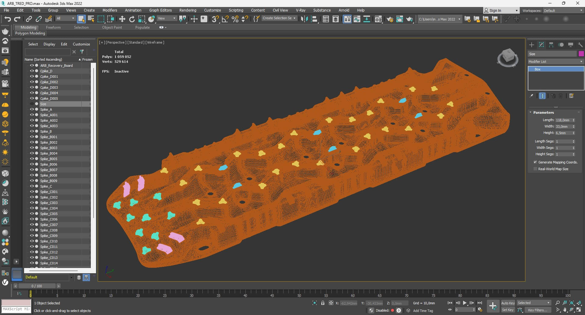 Arb Recovery Board - 3D Model by bayazoff