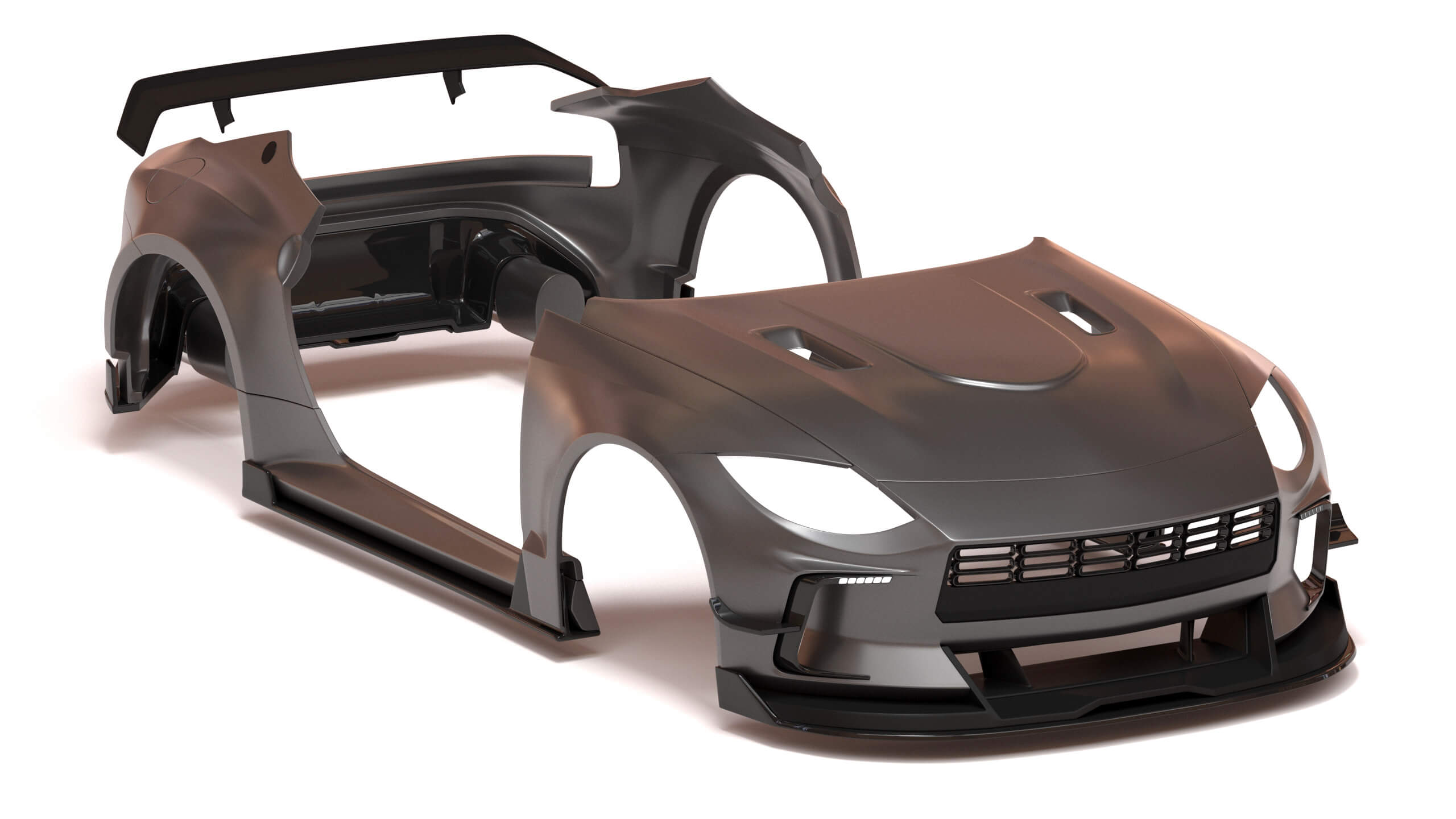 Avante Nissan Z Kit - 3D Model by bayazoff