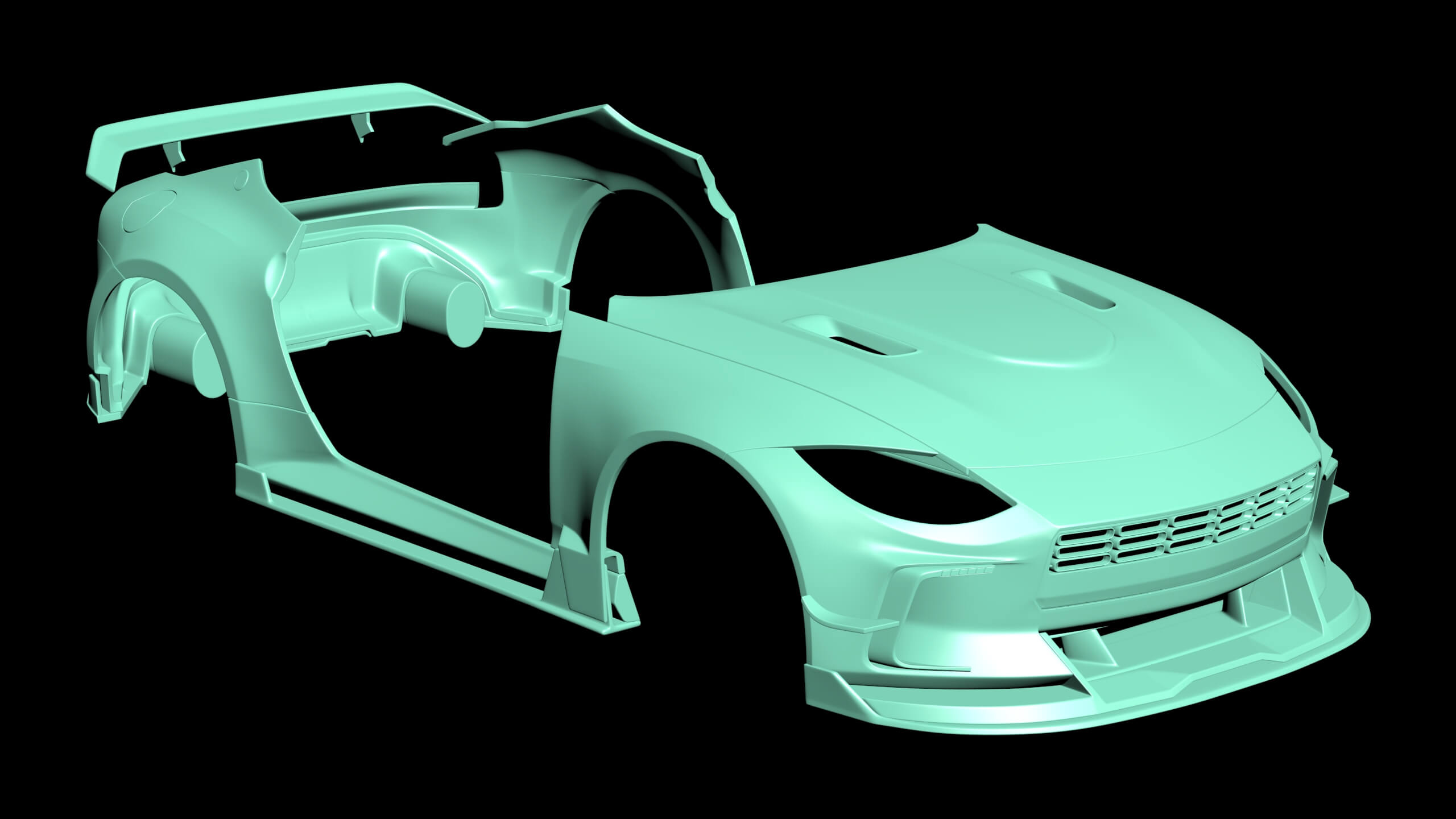 Avante Nissan Z Kit - 3D Print Model by bayazoff