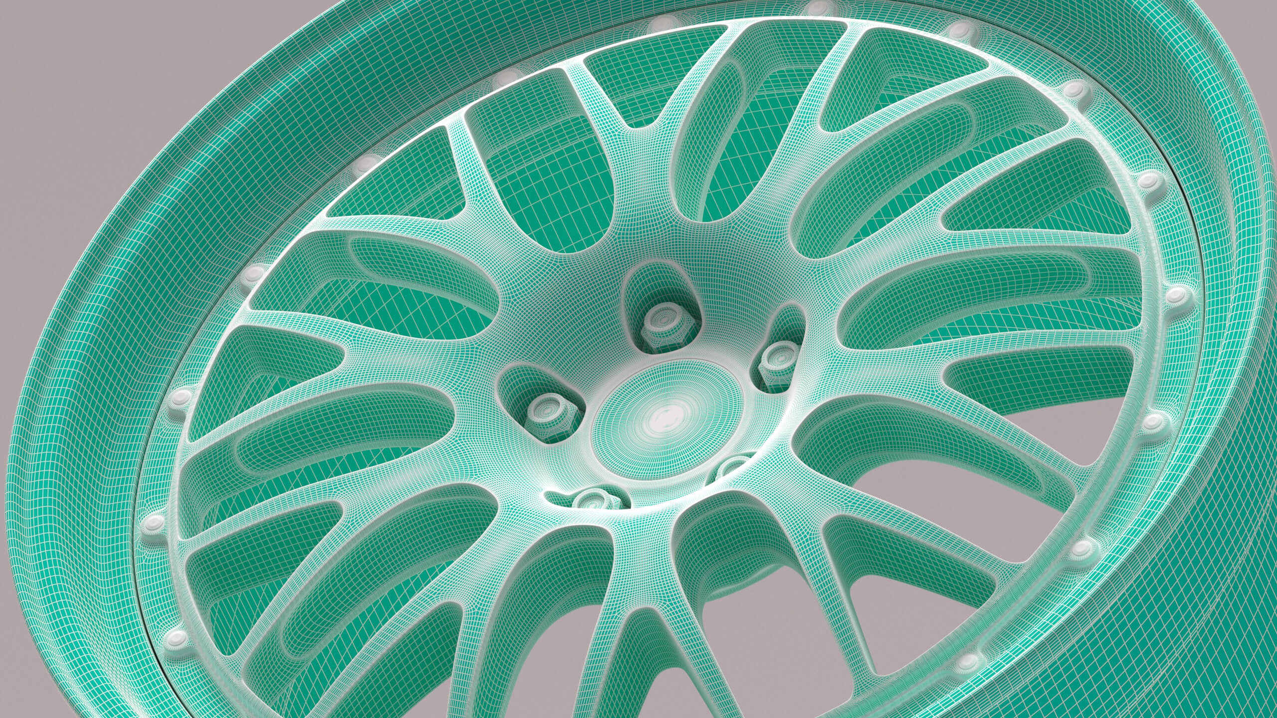 BBS E88 Wheels - 3D Print Model by bayazoff