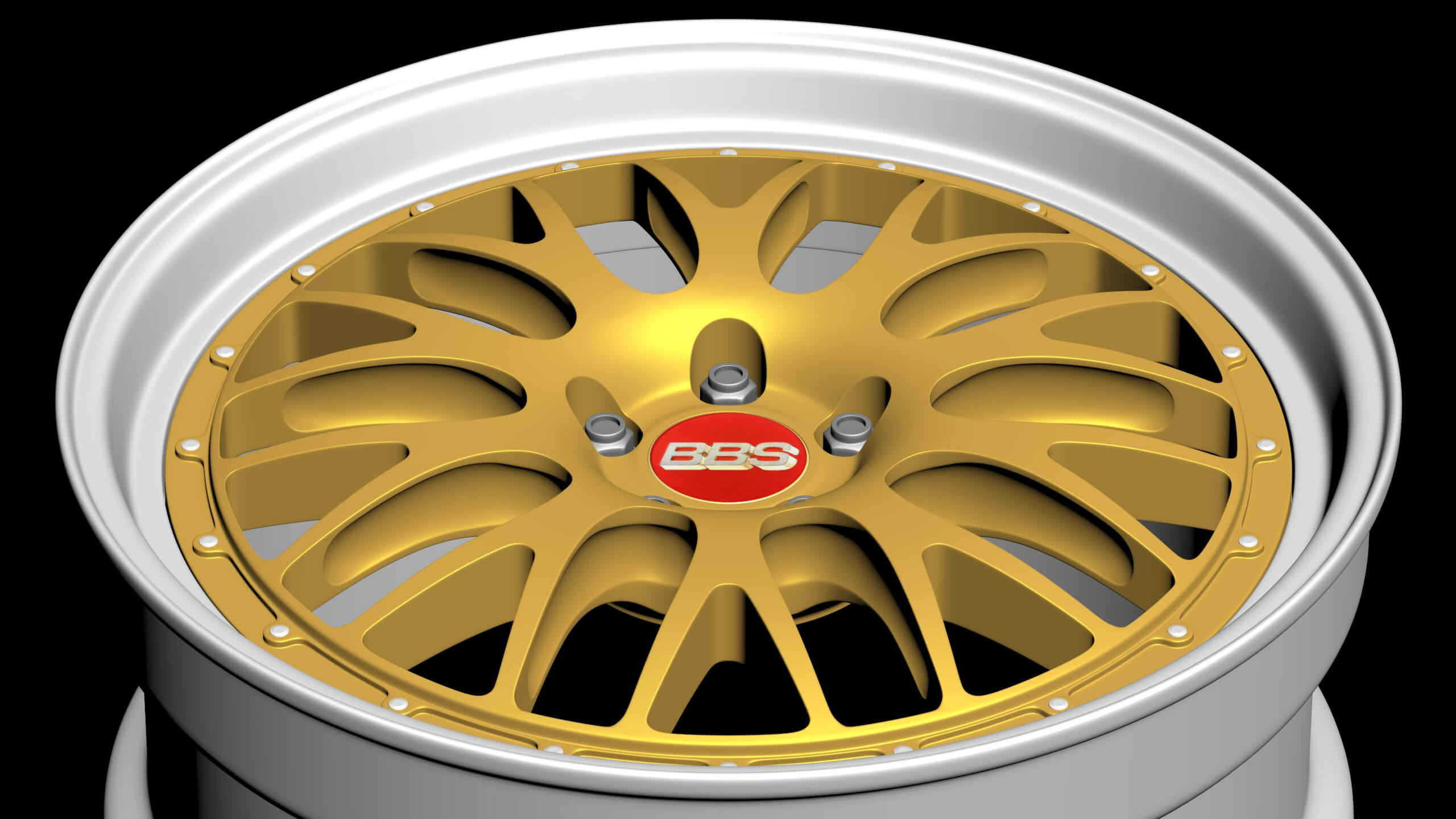 BBS E88 Wheels - 3D Print Model by bayazoff