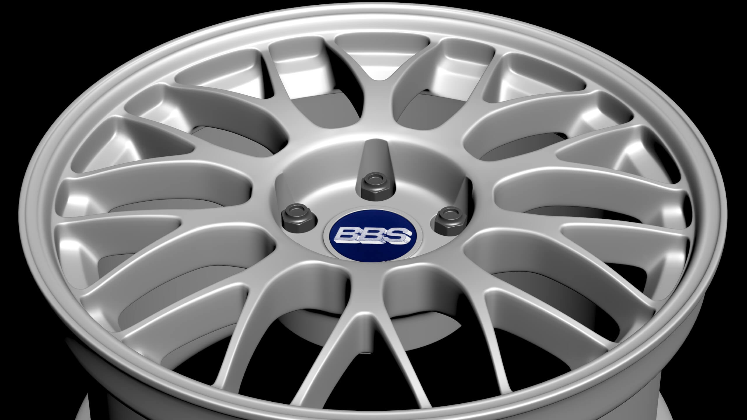 BBS Rg-MG Rim 3D Model by bayazoff