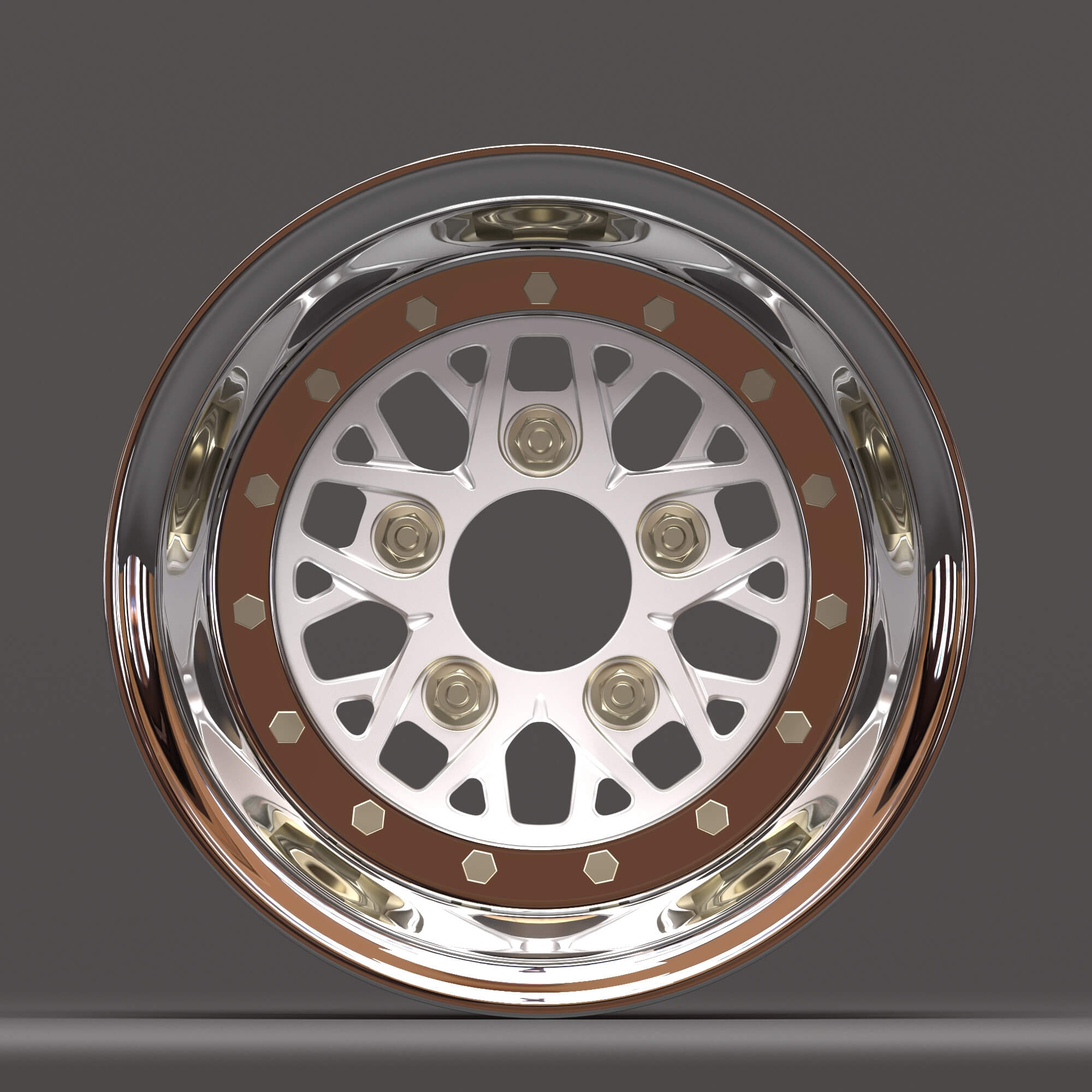 Billet Specialties Comp 8 Four Variants - 3D Print Model by bayazoff