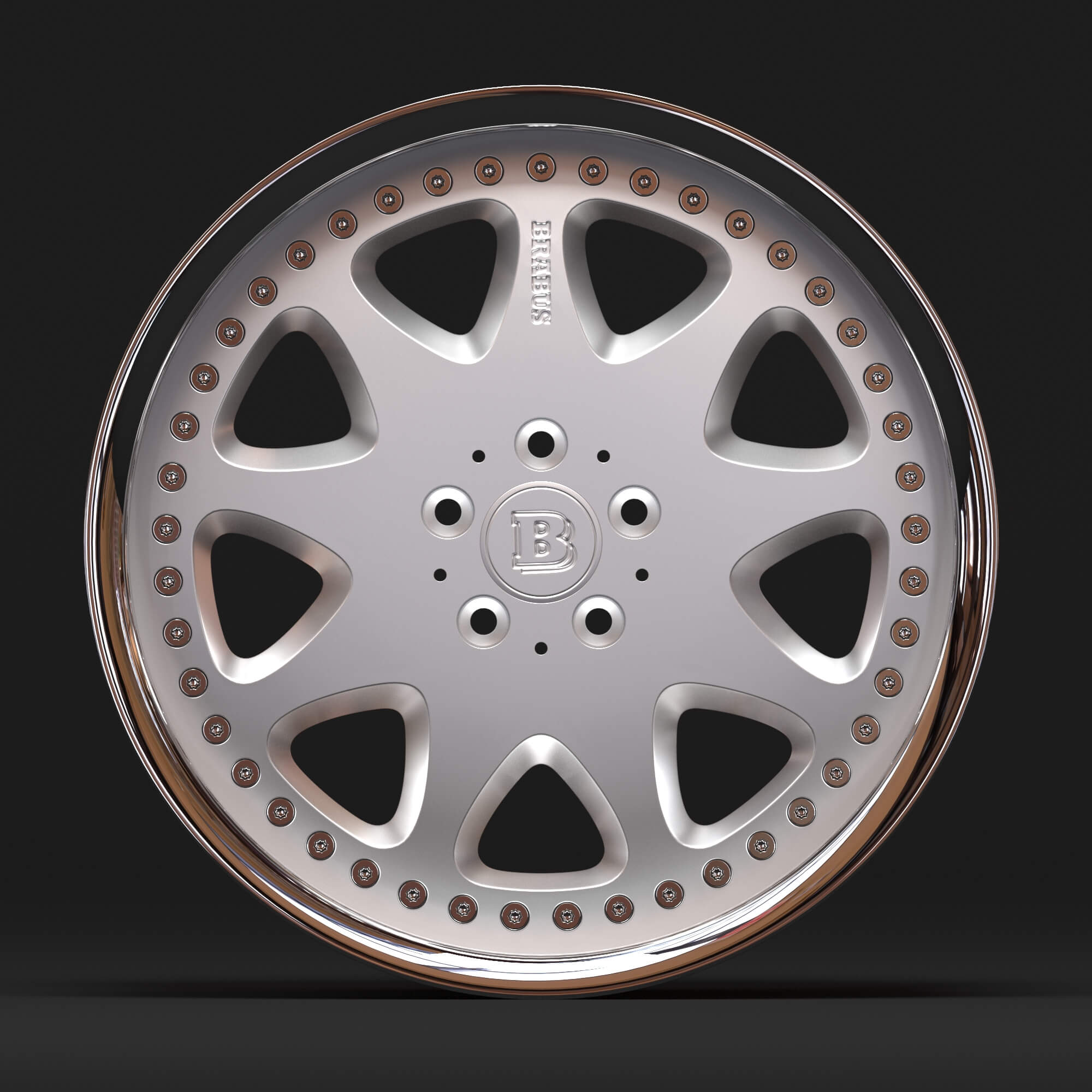 Brabus Monoblock III - 3D Print Model by bayazoff