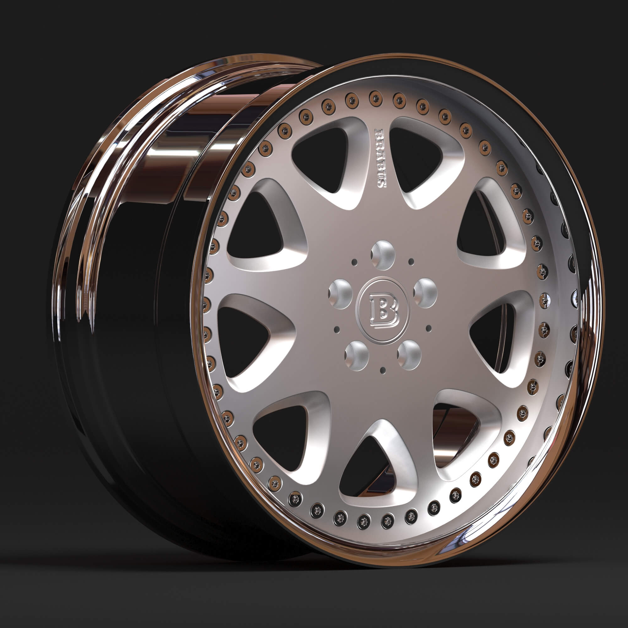 Brabus Monoblock III - 3D Print Model by bayazoff
