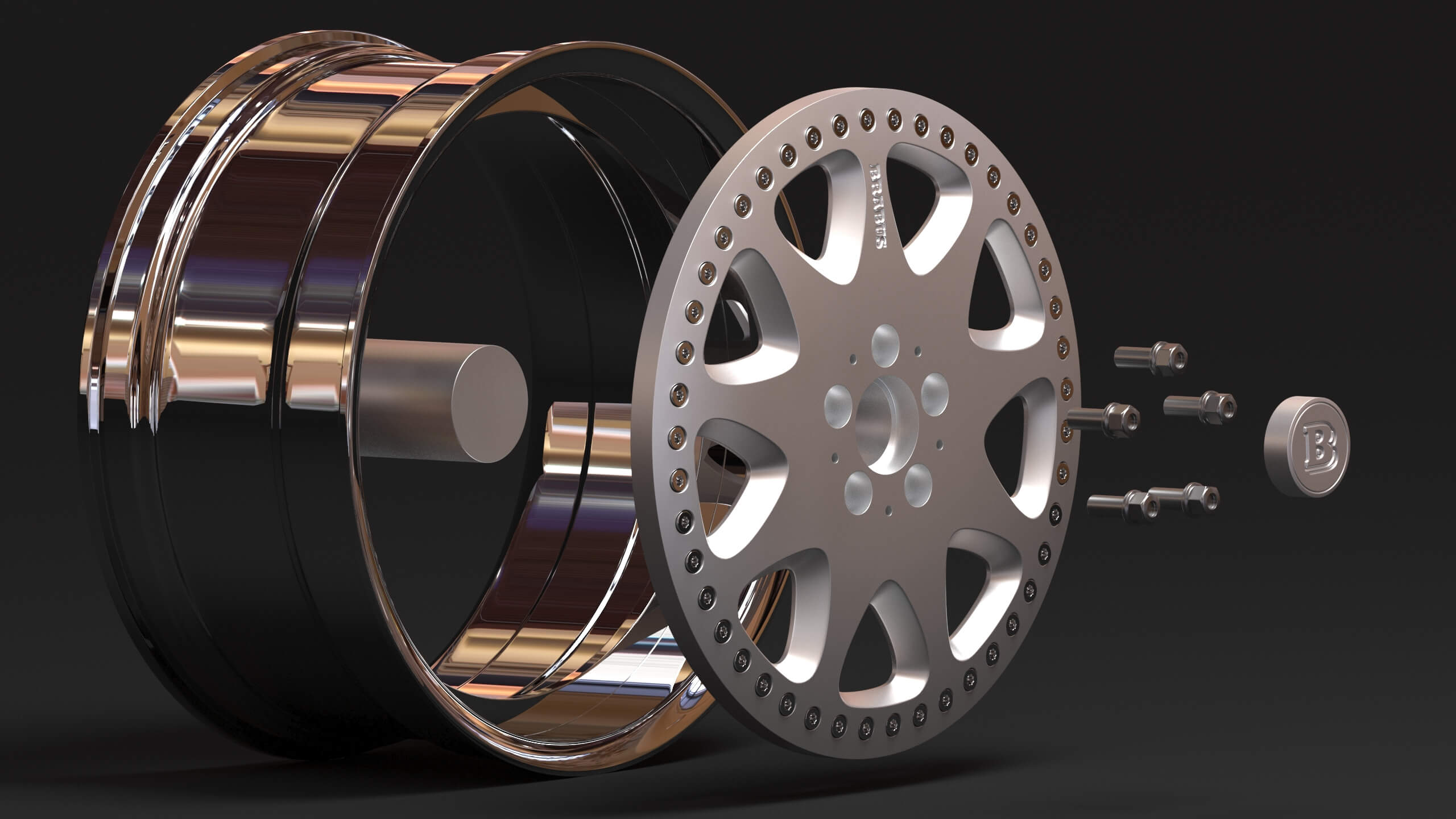 Brabus Monoblock III - 3D Print Model by bayazoff