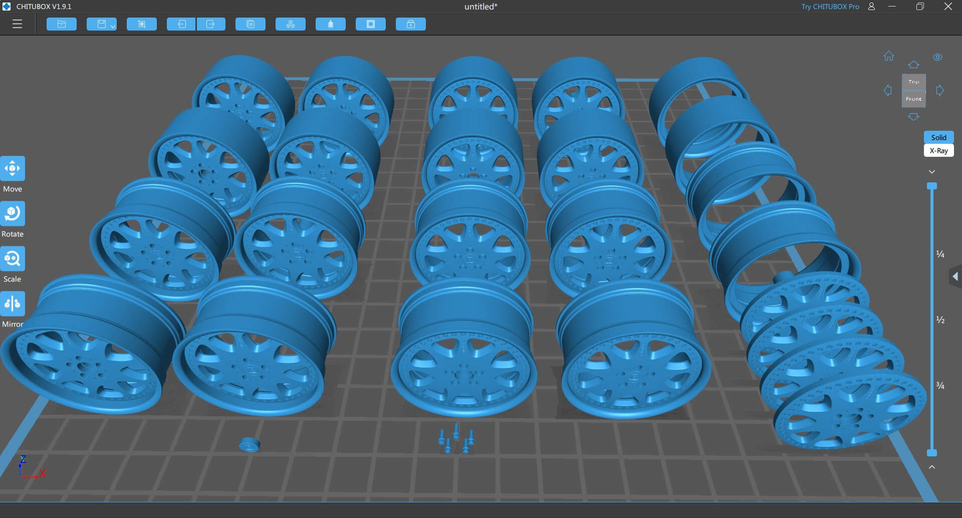 Brabus Monoblock III - 3D Print Model by bayazoff