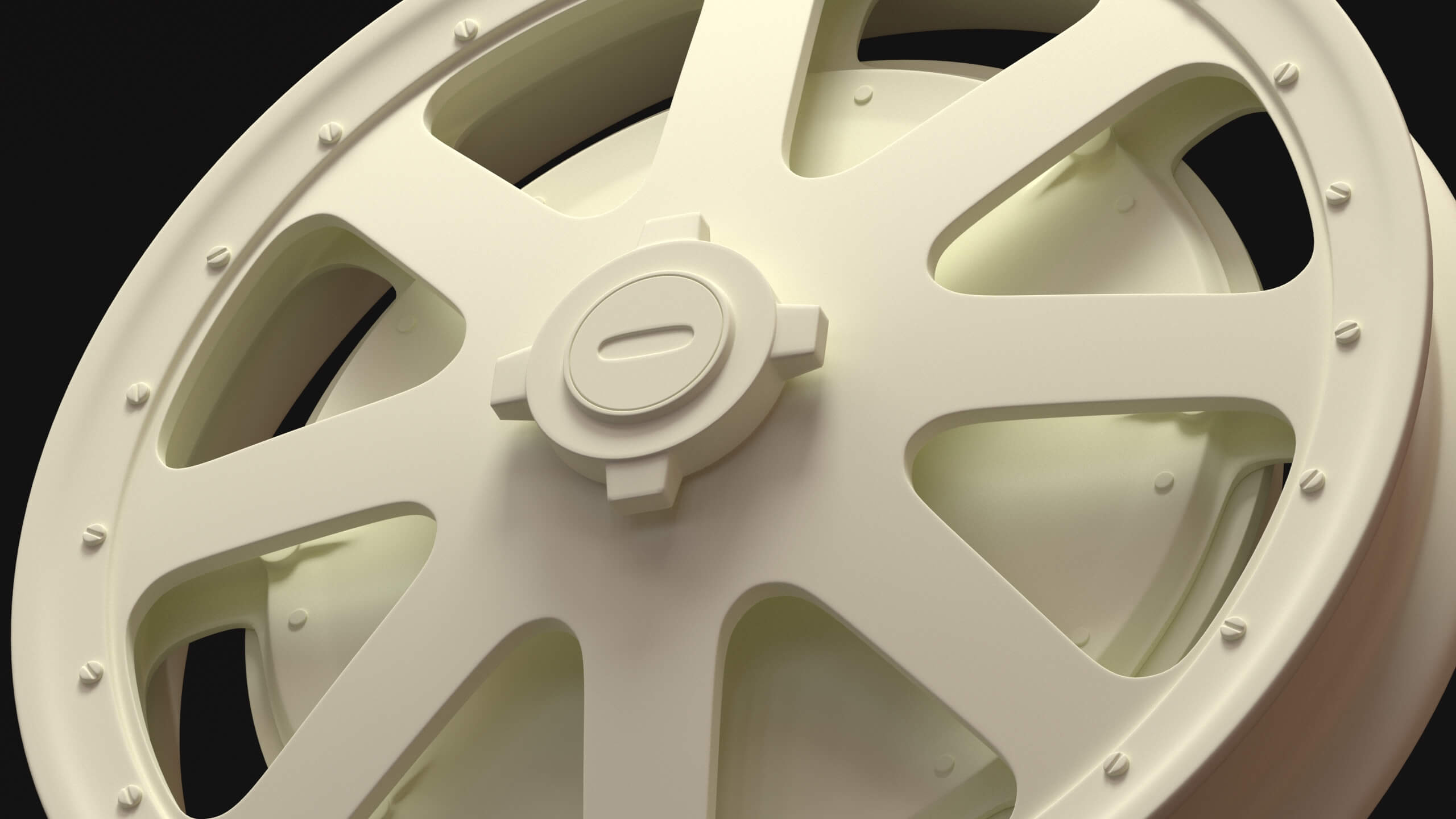 Bugatti Type 35 Rim - 3D Print Model by bayazoff