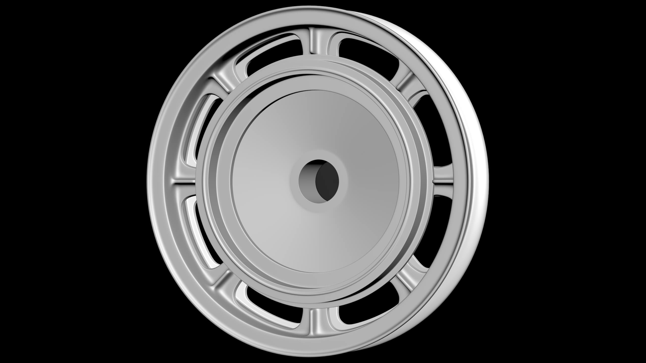 Bugatti Type 35 Rim - 3D Print Model by bayazoff