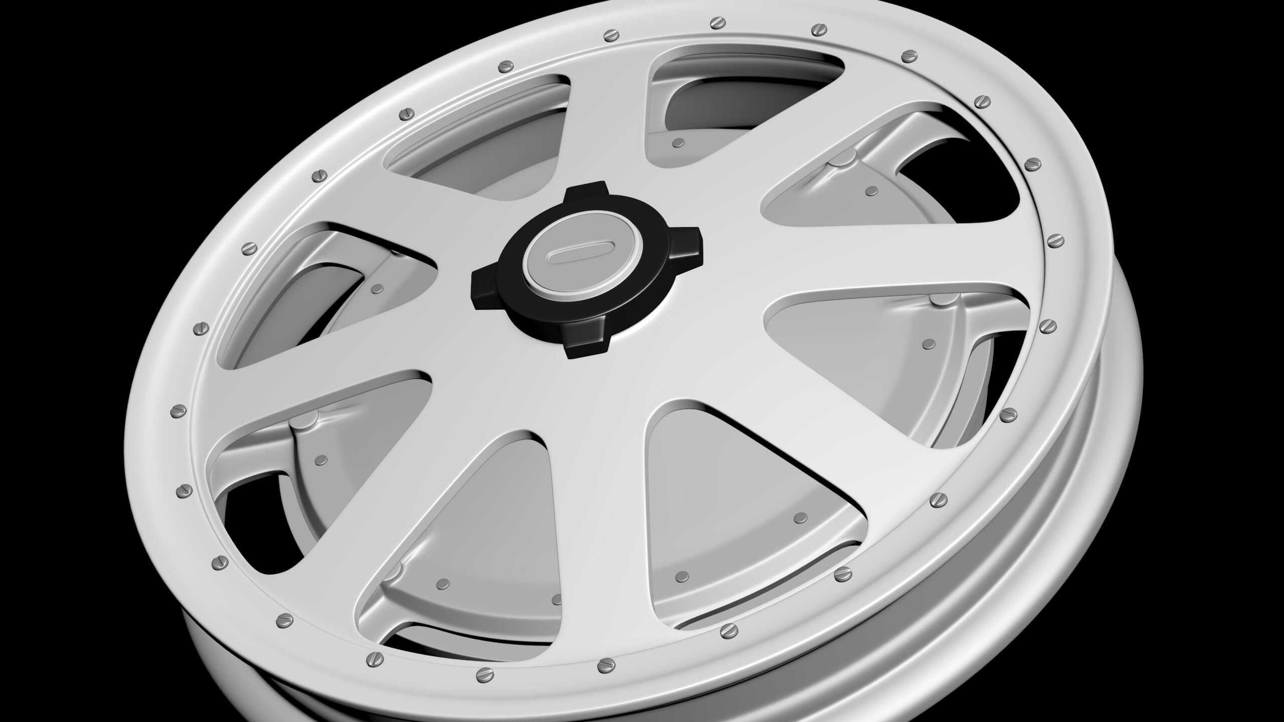 Bugatti Type 35 Rim - 3D Print Model by bayazoff