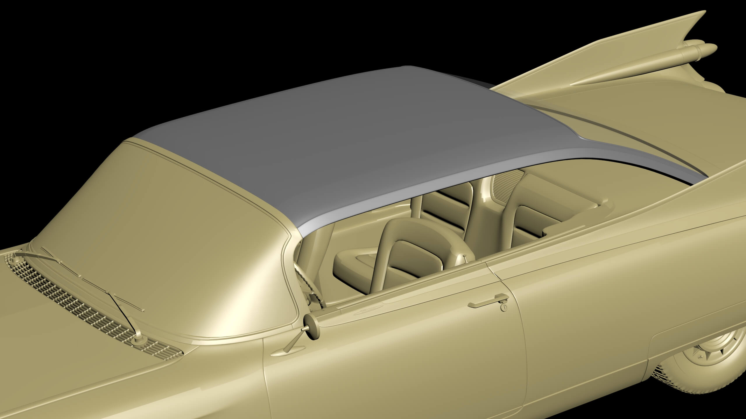 Cadillac Eldorado 1959 Hard Top - Free 3D Model by bayazoff