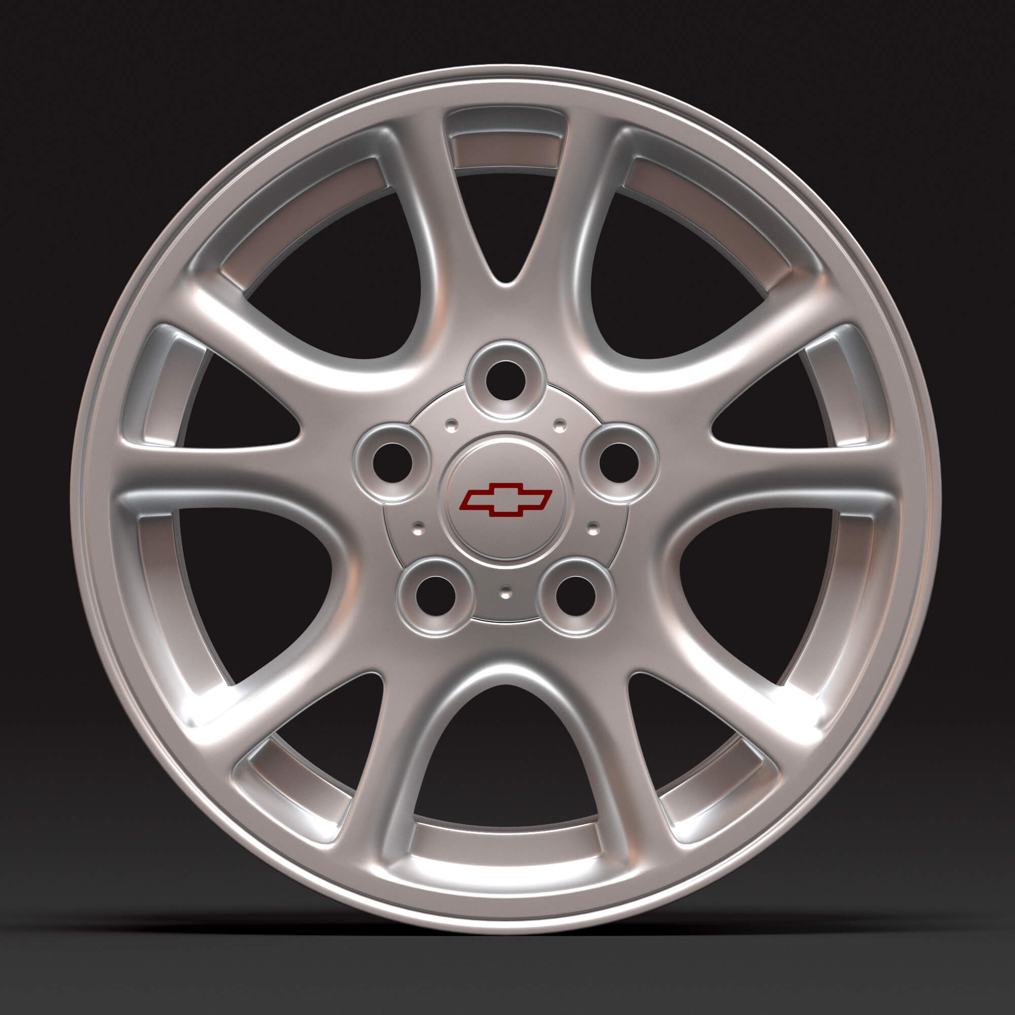 Camaro F-Body Factory Wheels 3D Model by bayazoff