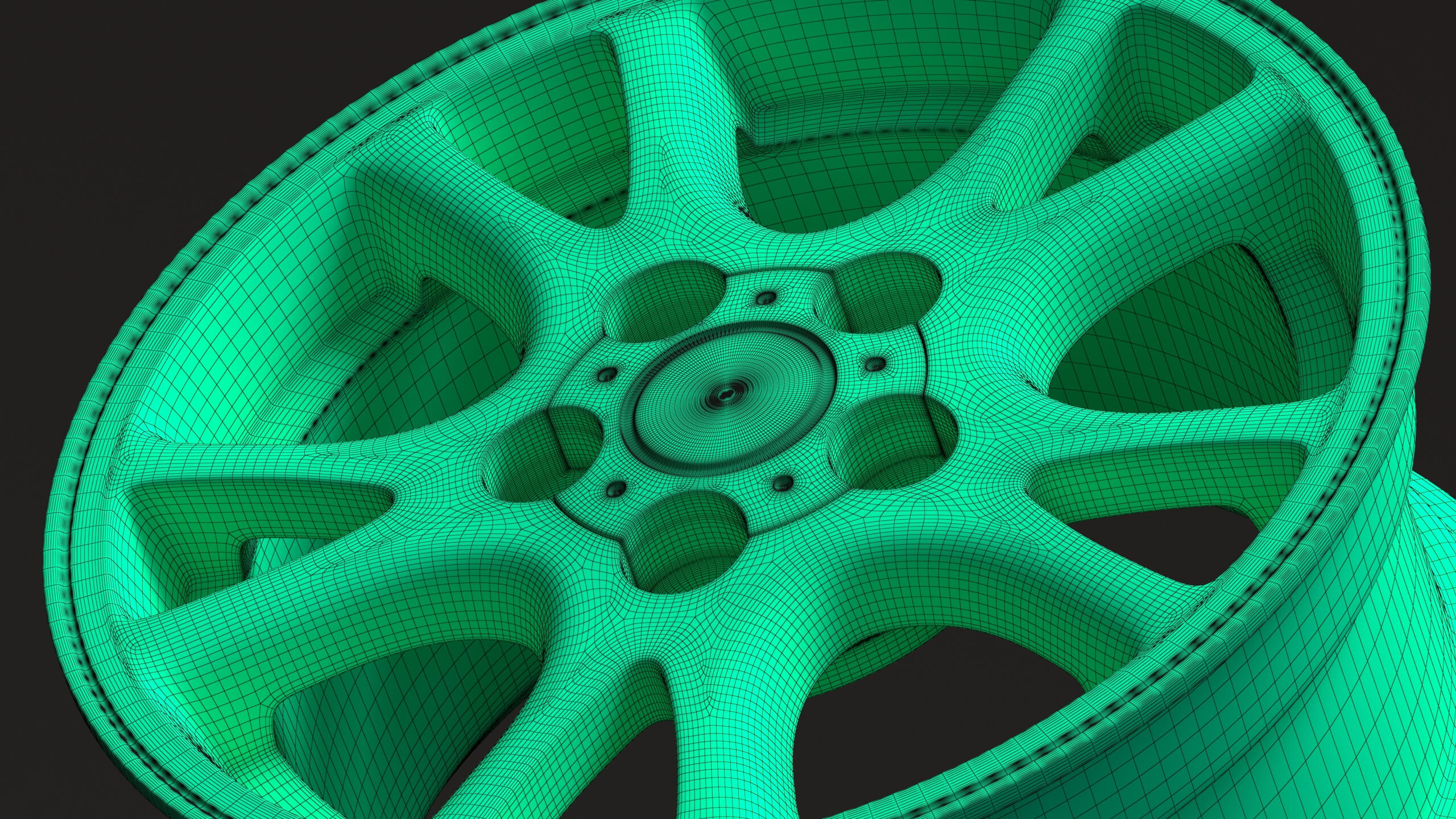 Camaro F-Body Factory Wheels 3D Model by bayazoff