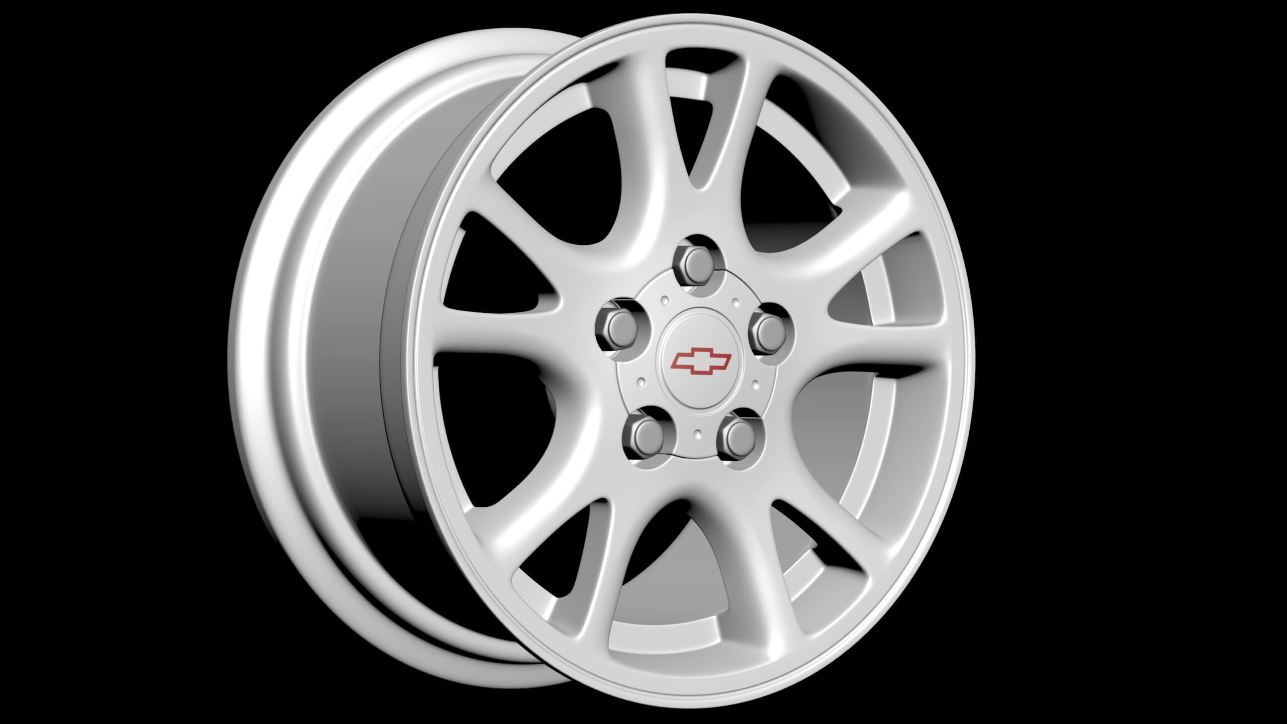 Camaro F-Body Factory Wheels 3D Model by bayazoff