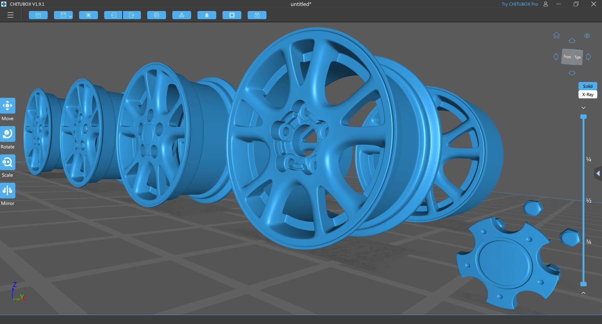 Camaro F-Body Factory Wheels 3D Model by bayazoff