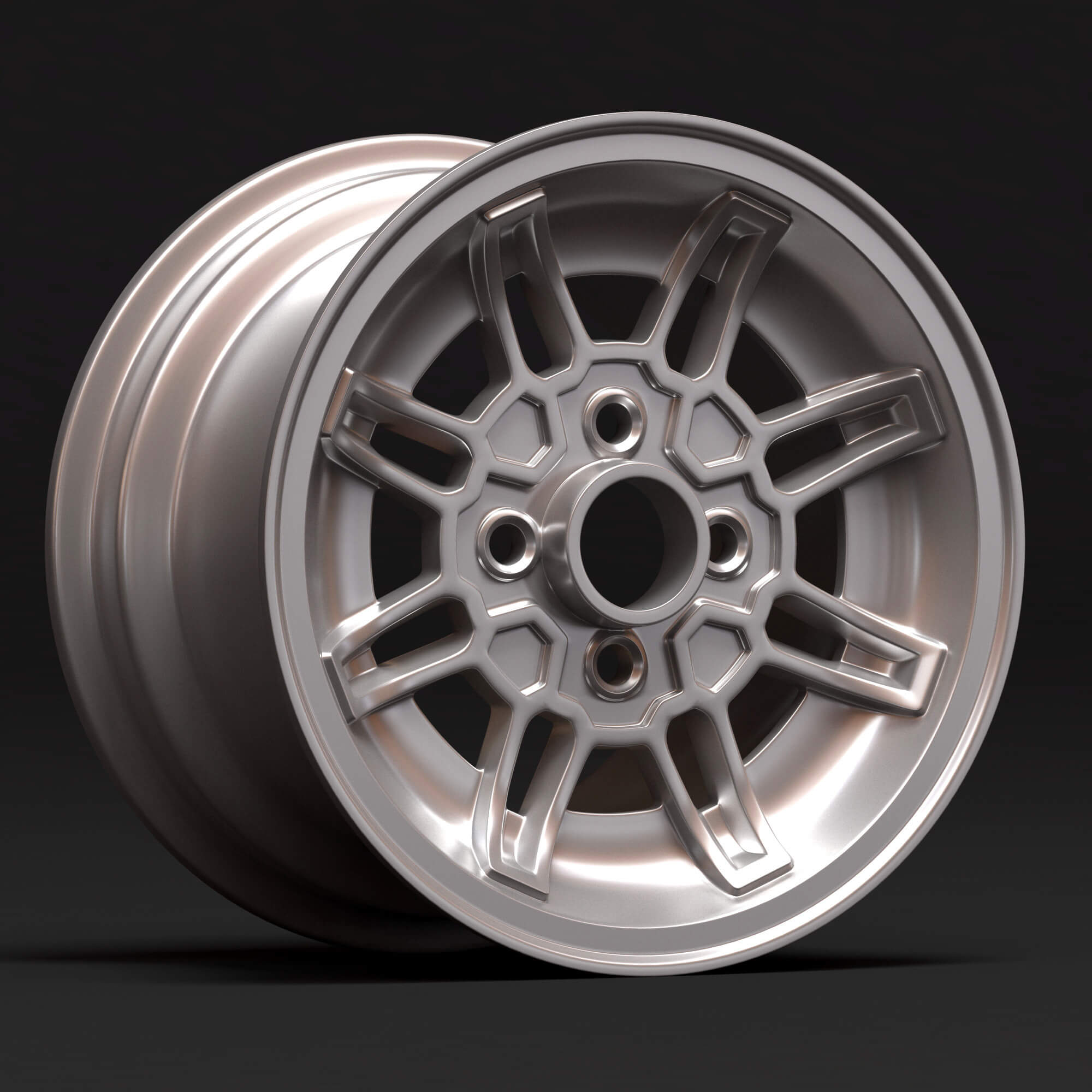 Capri Ghia Wheel - 3D Model by bayazoff