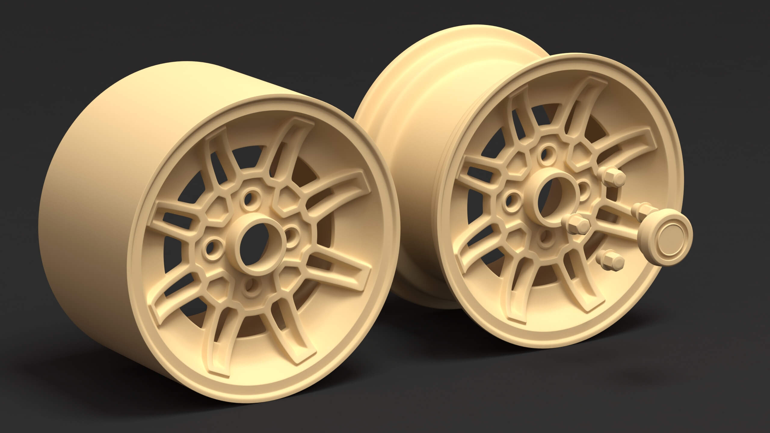 Capri Ghia Wheel - 3D Model by bayazoff