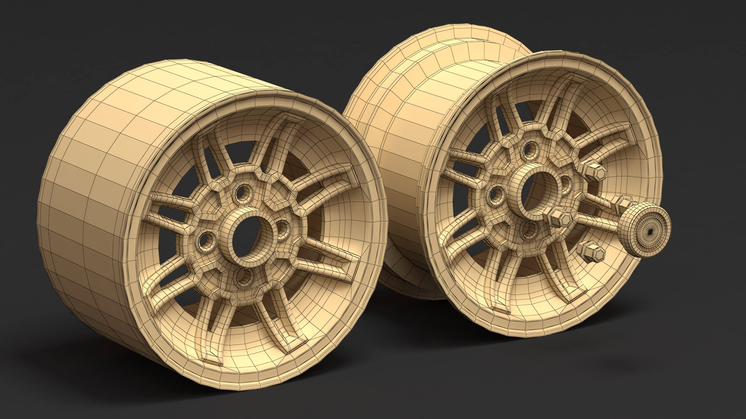 Capri Ghia Wheel - 3D Model by bayazoff