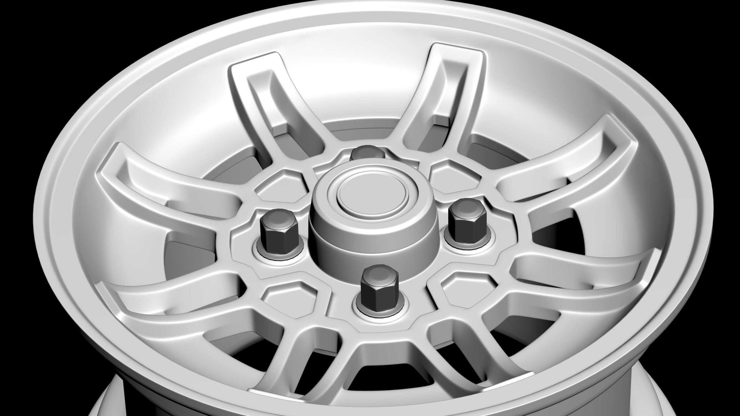 Capri Ghia Wheel - 3D Model by bayazoff