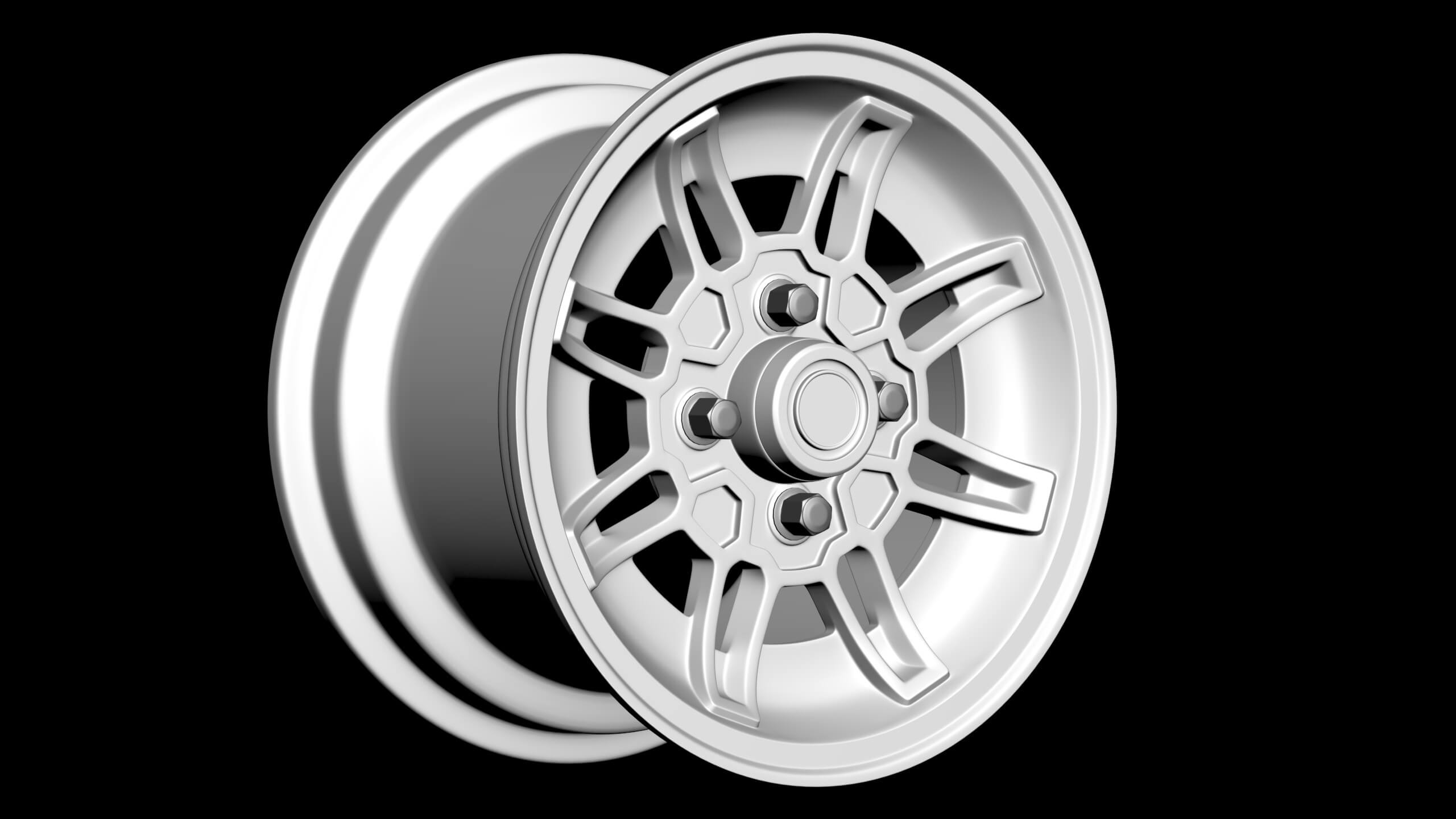 Capri Ghia Wheel - 3D Model by bayazoff