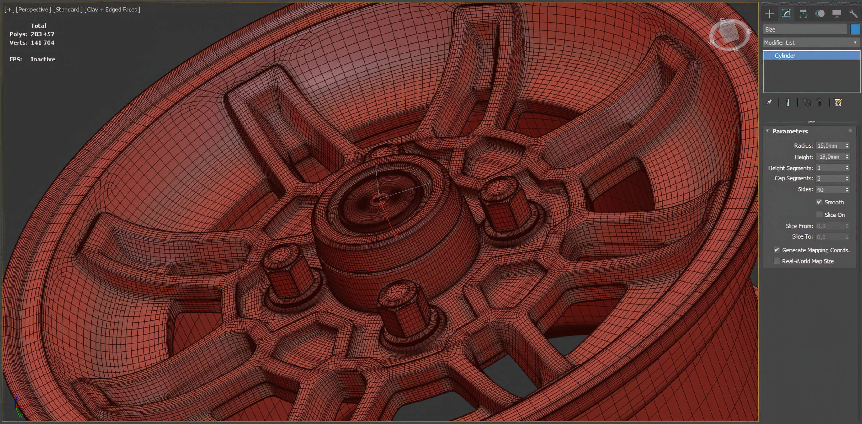 Capri Ghia Wheel - 3D Model by bayazoff