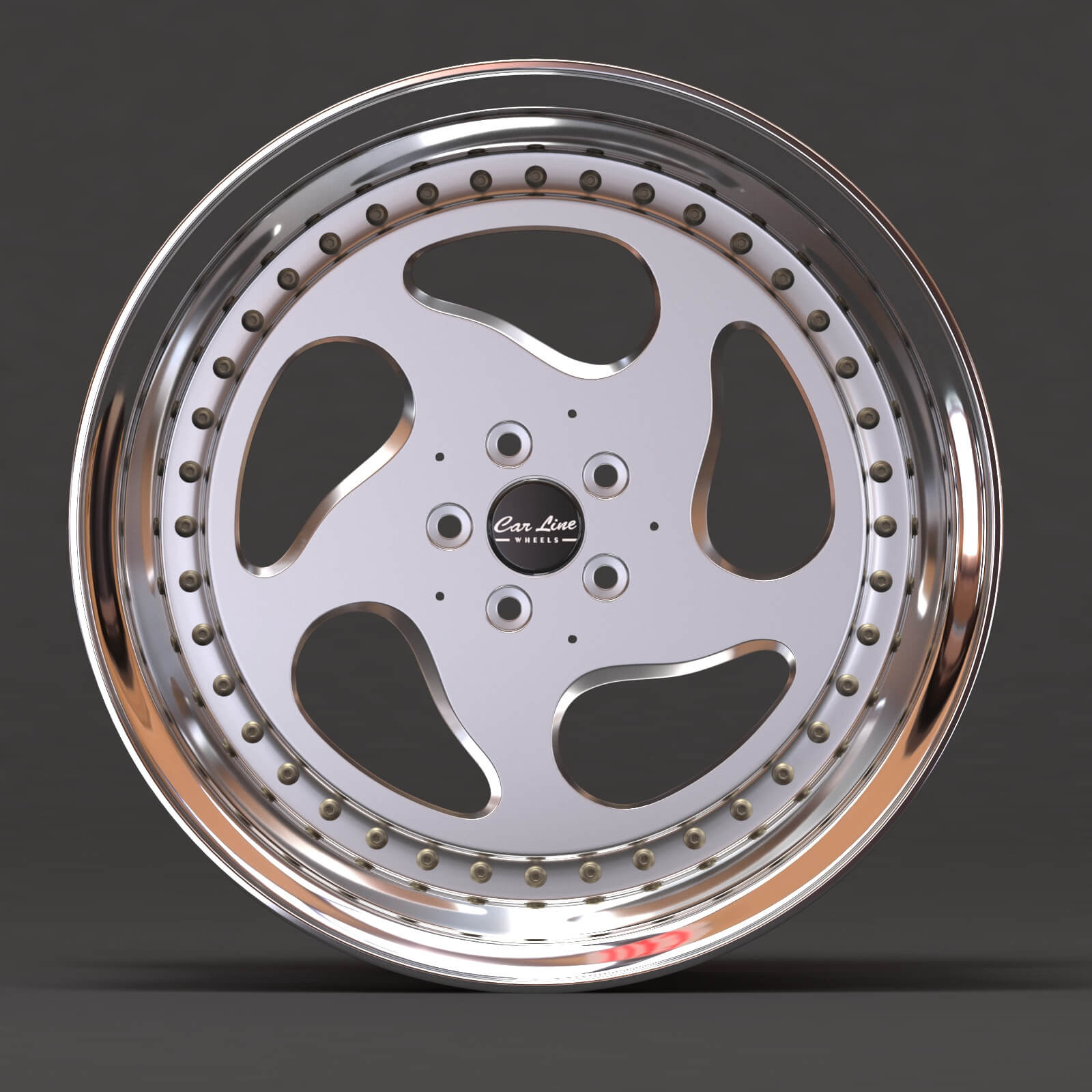 Car Line CM6 Printable Rim - 3D Model by bayazoff