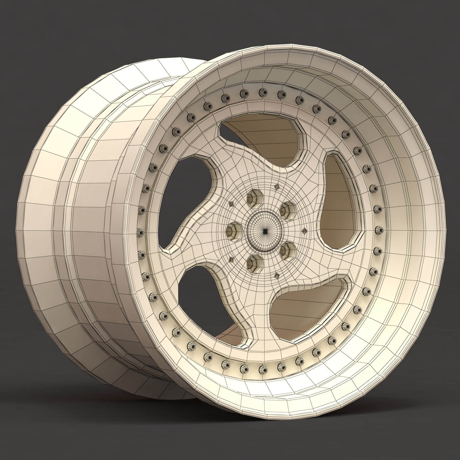 Car Line CM6 Printable Rim - 3D Model by bayazoff