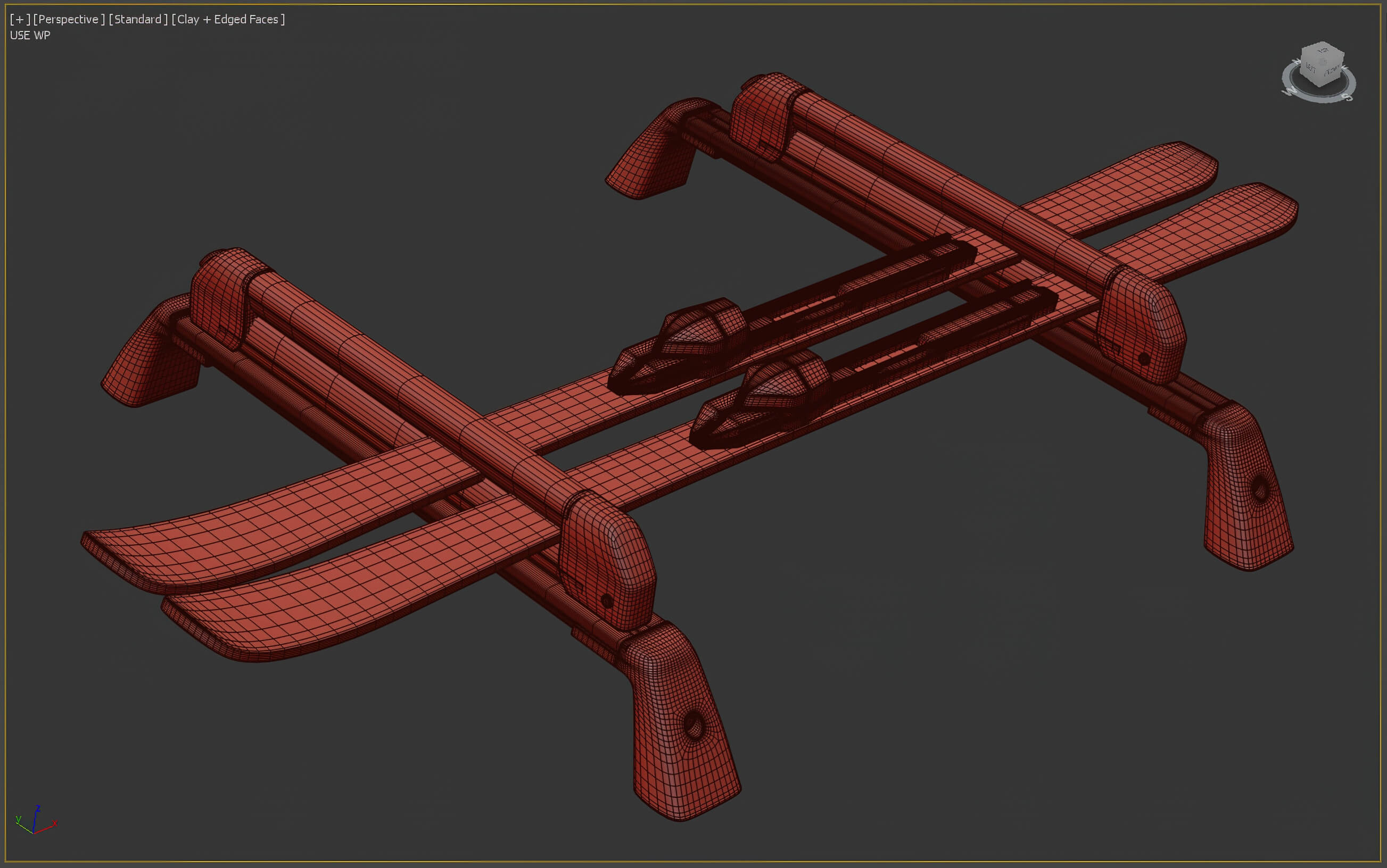 Car Roof Bars Racks Printable - 3D Model by bayazoff