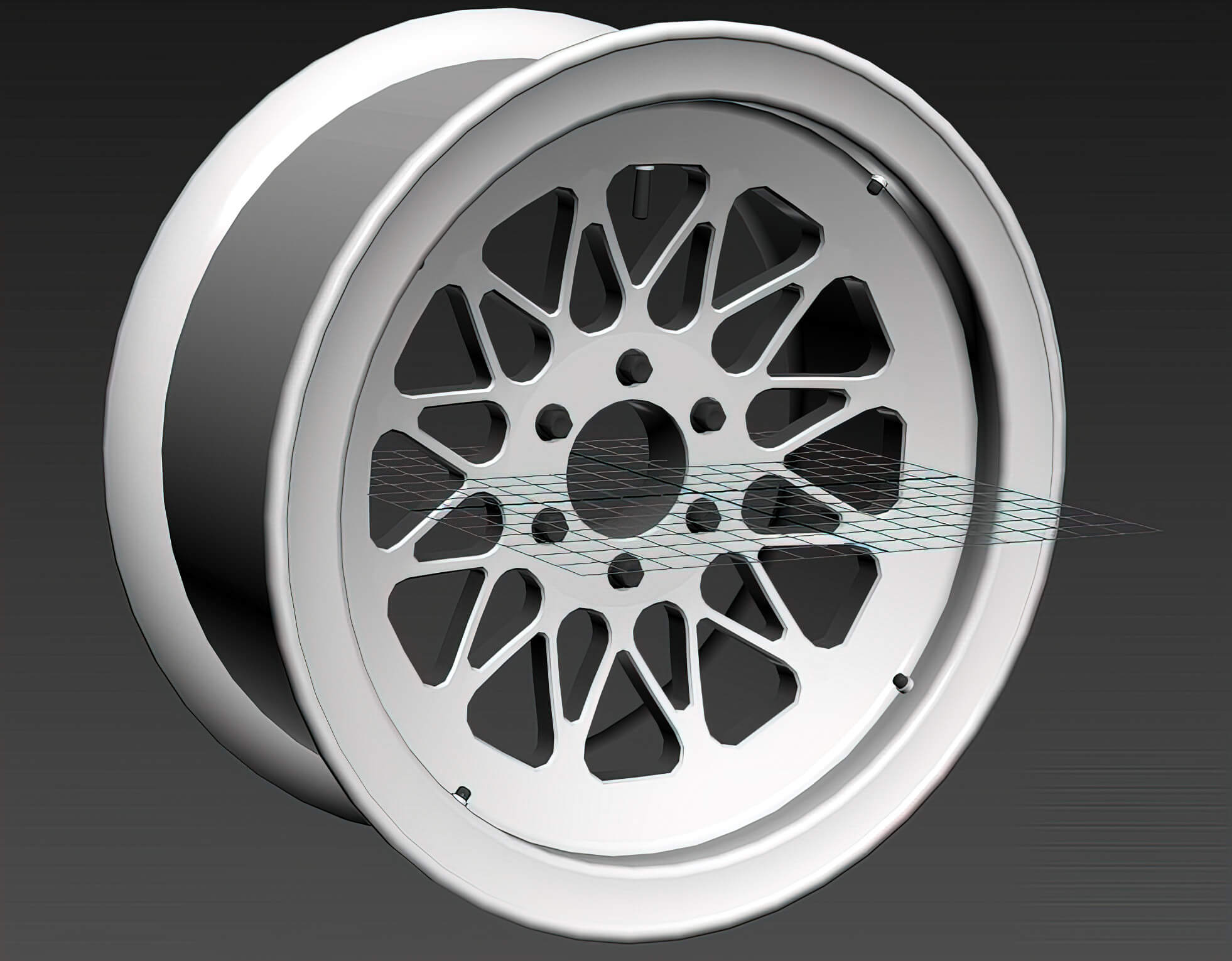 Chaparral 2J Rim - 3D Print Model by bayazoff