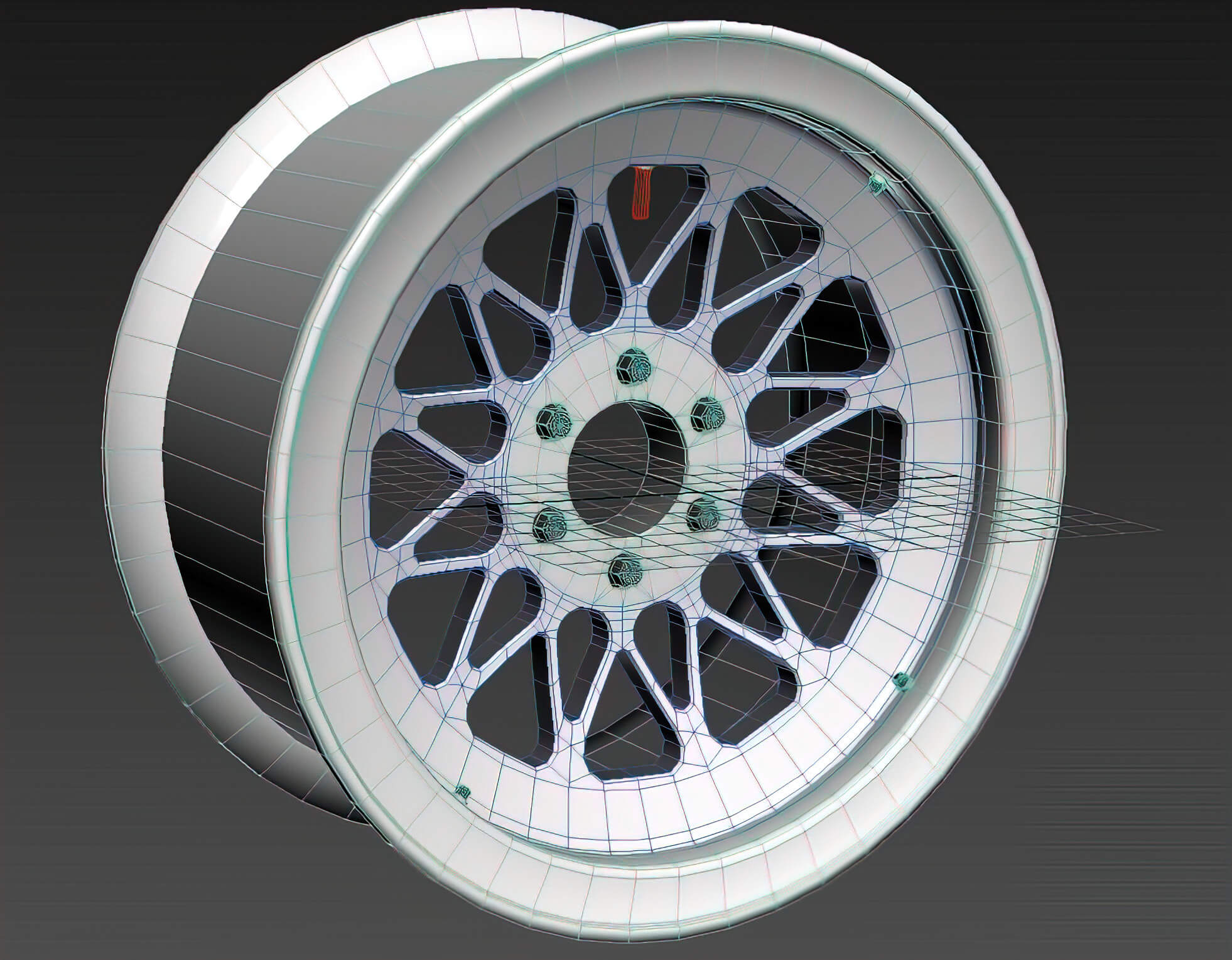 Chaparral 2J Rim - 3D Print Model by bayazoff