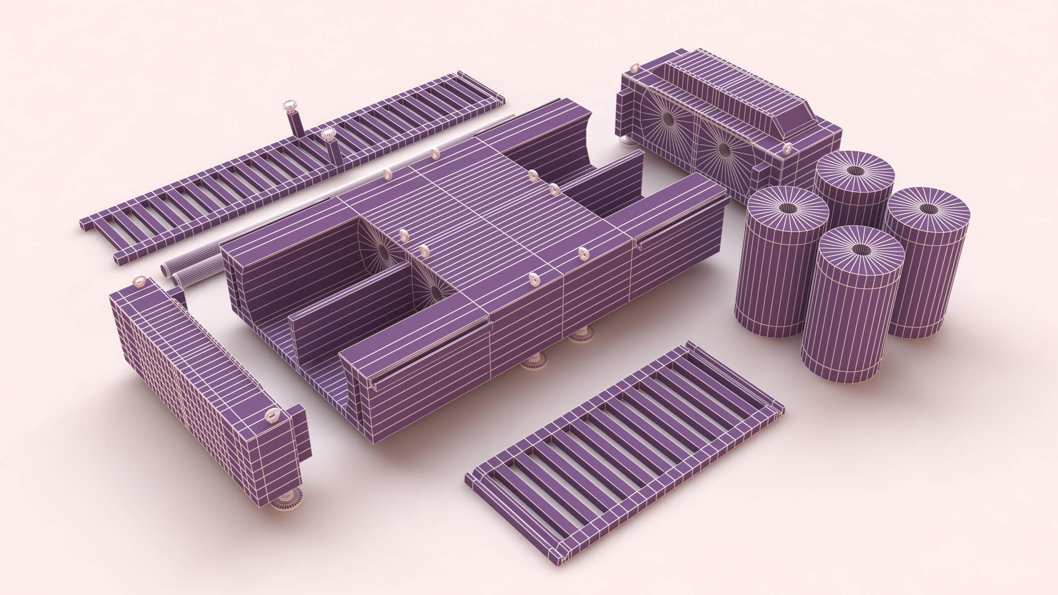Chassis Dynamometer Print Kit - 3D Model by bayazoff