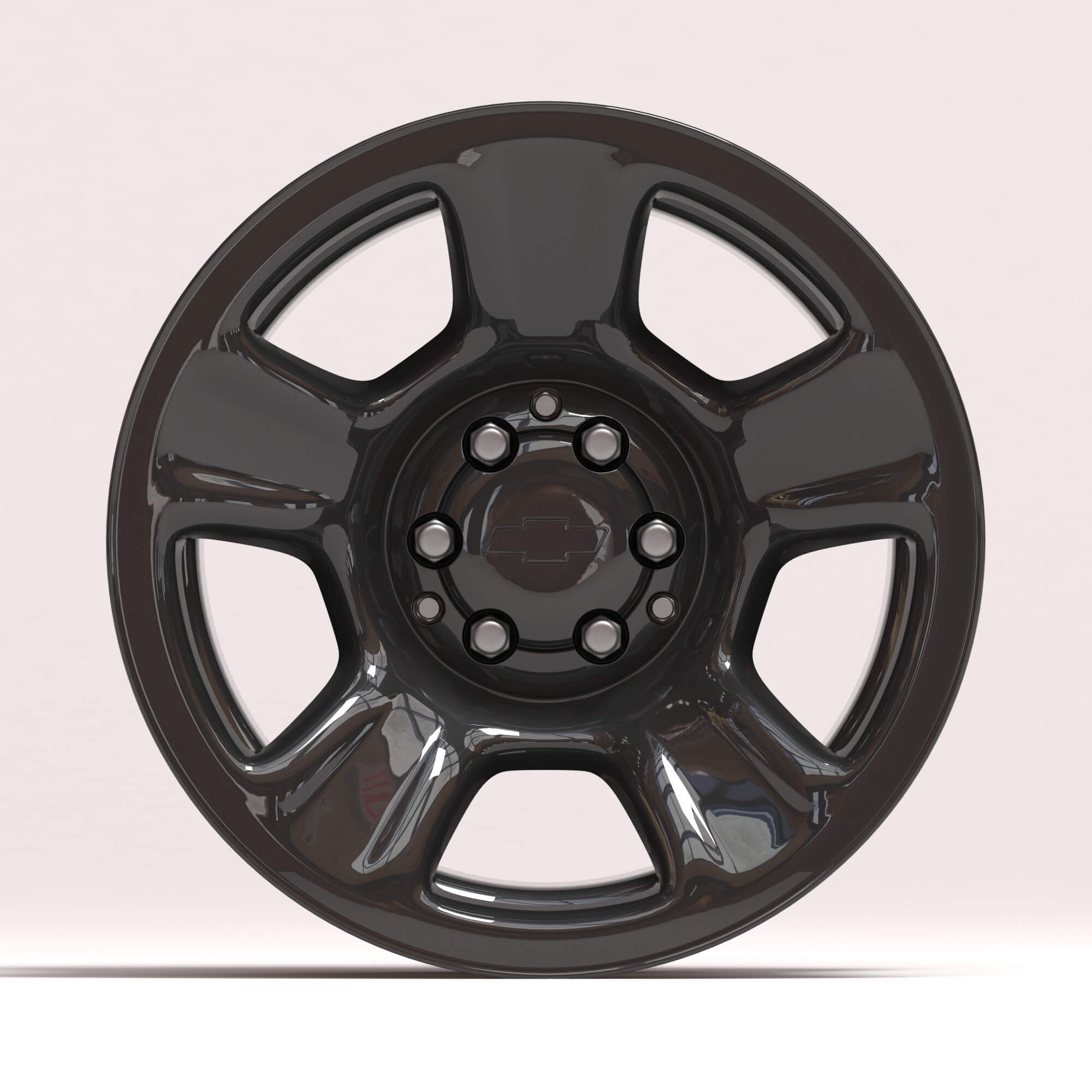 Chevy Tahoe 2021 Police Rim Printable - 3D Model by bayazoff