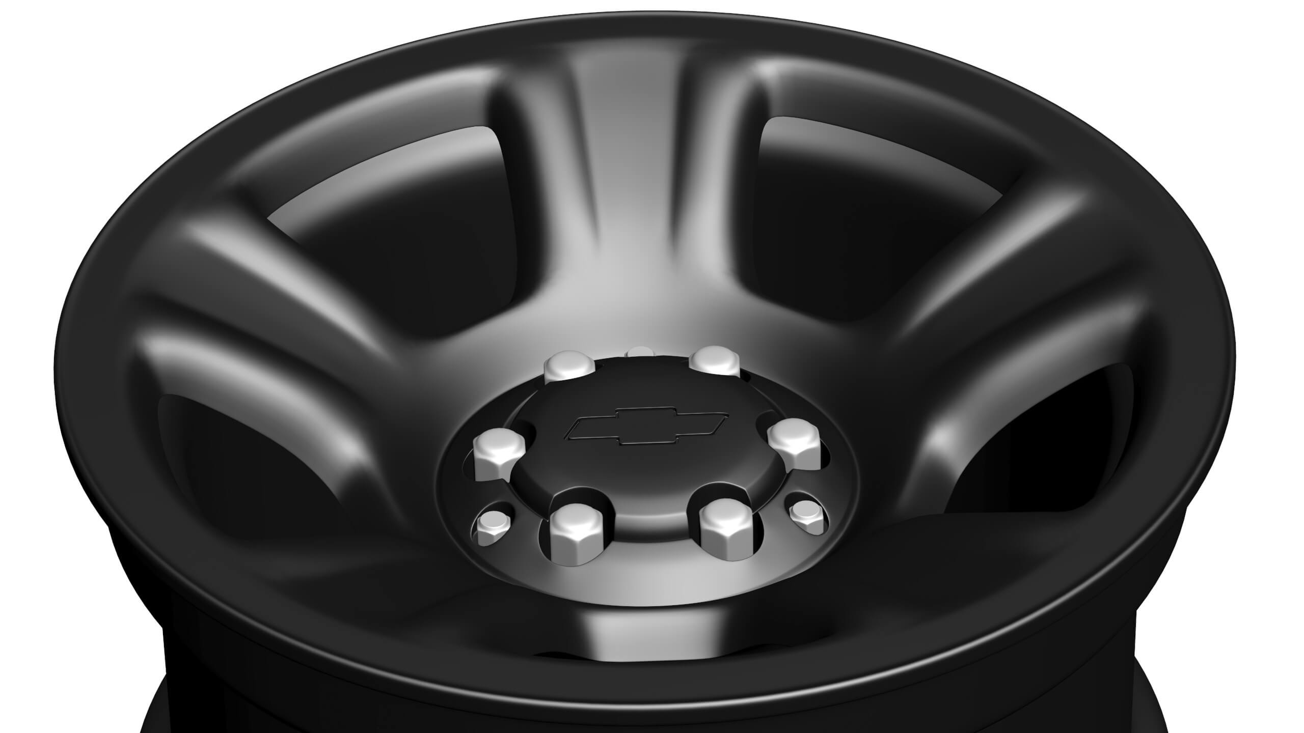 Chevy Tahoe 2021 Police Rim Printable - 3D Model by bayazoff