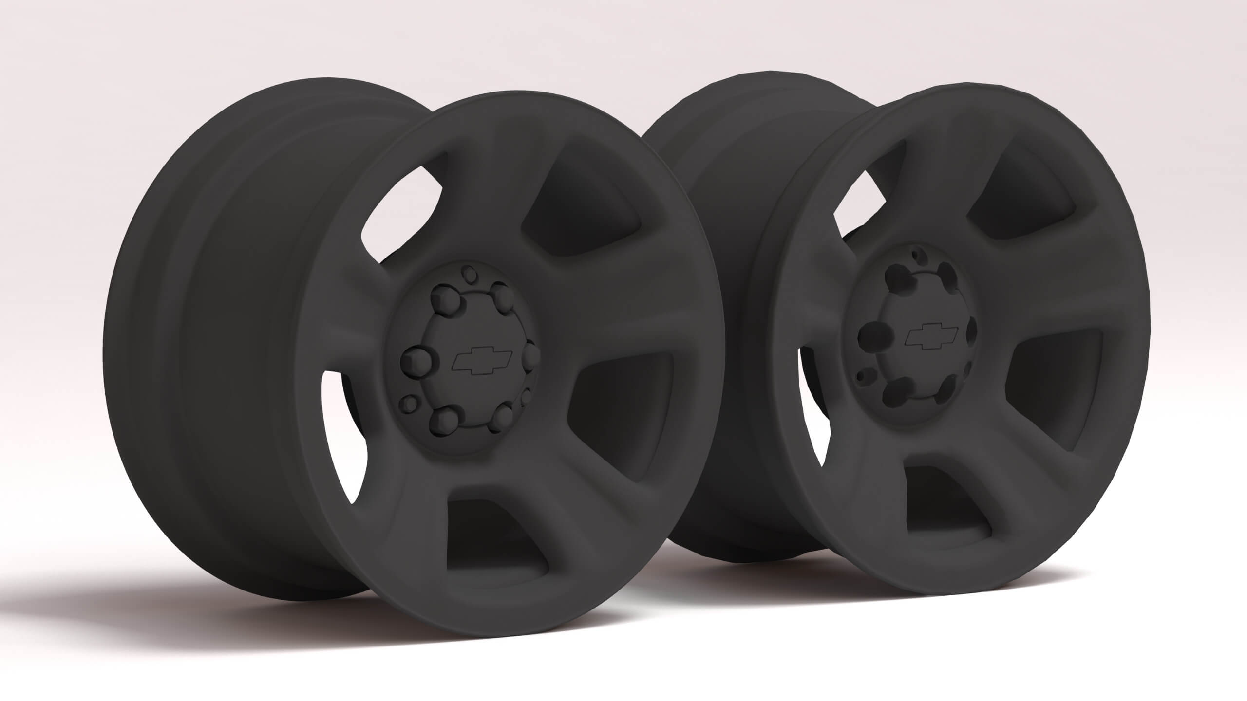 Chevy Tahoe 2021 Police Rim Printable - 3D Model by bayazoff