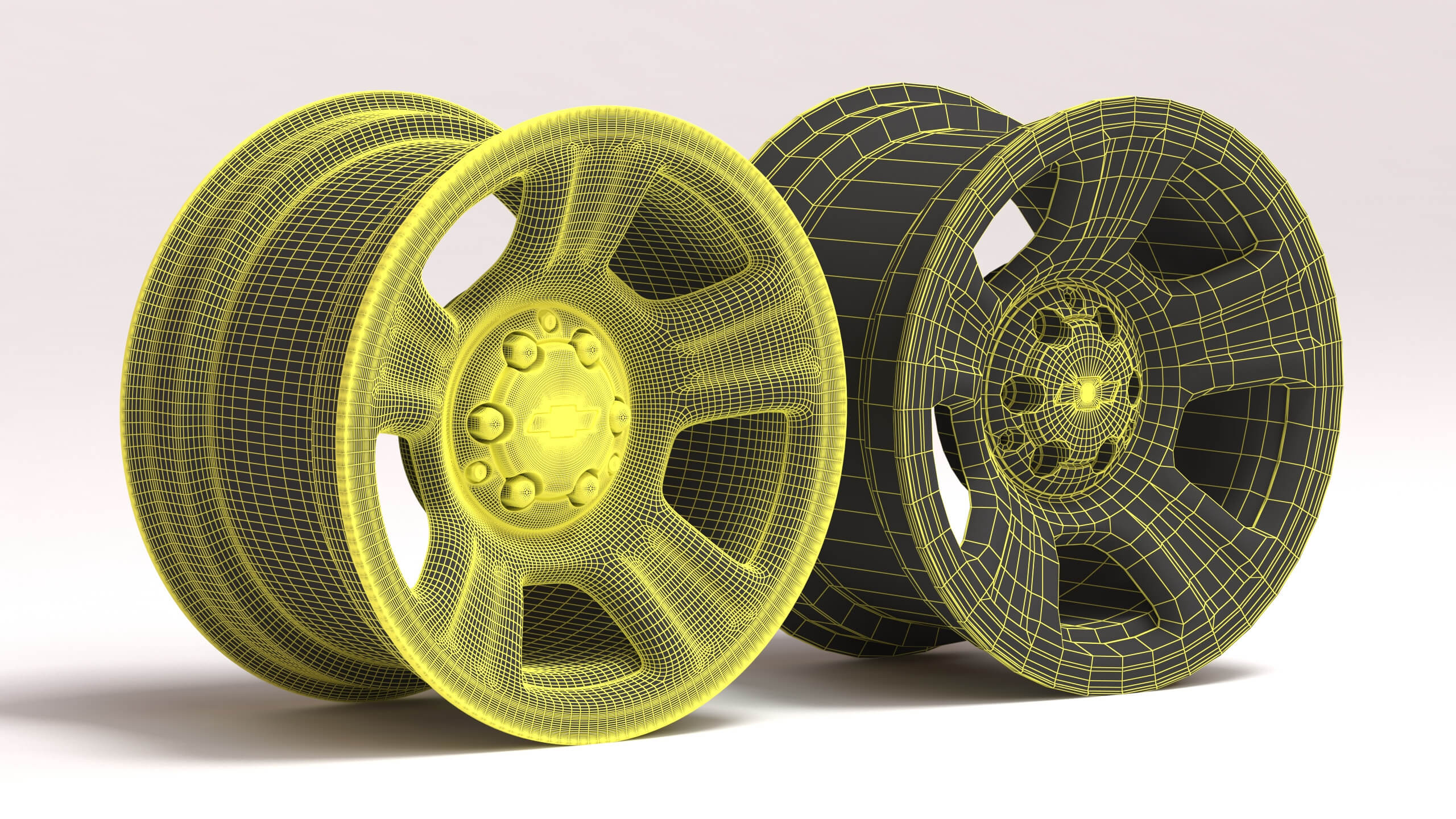 Chevy Tahoe 2021 Police Rim Printable - 3D Model by bayazoff