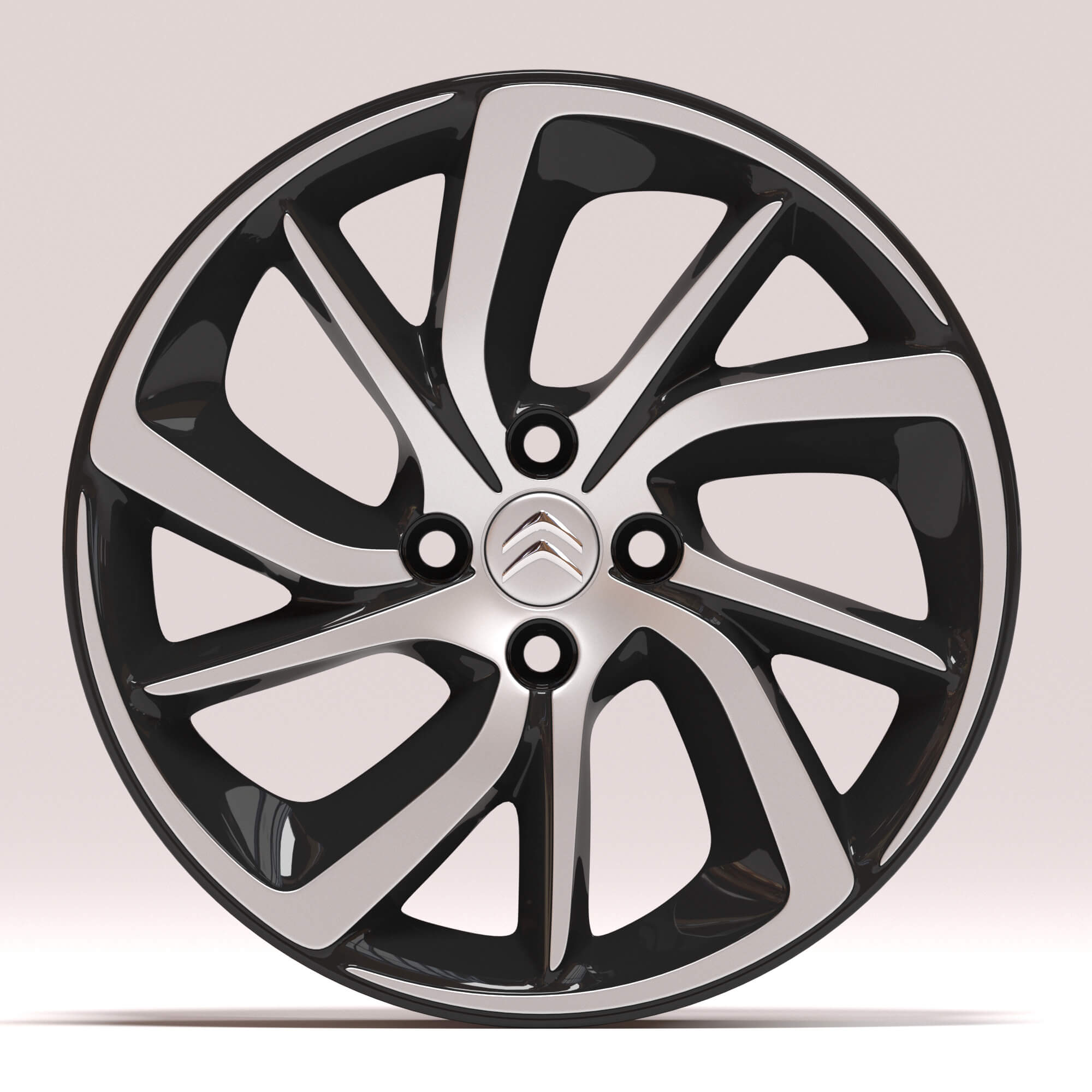 Citroen Aphrodite Wheel - 3D Model by bayazoff
