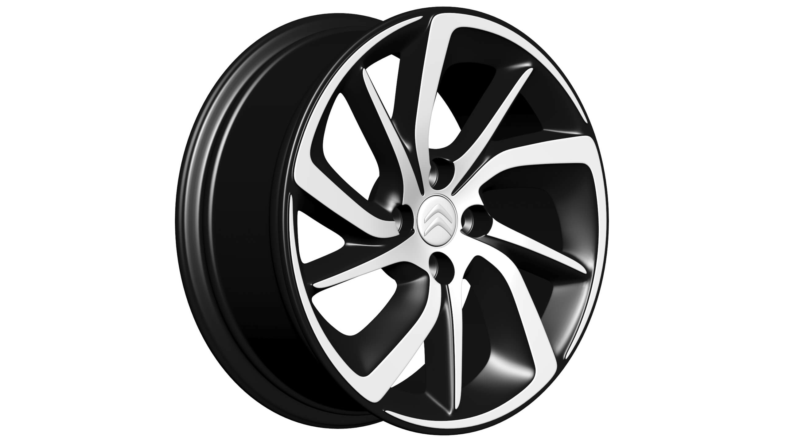 Citroen Aphrodite Wheel - 3D Model by bayazoff