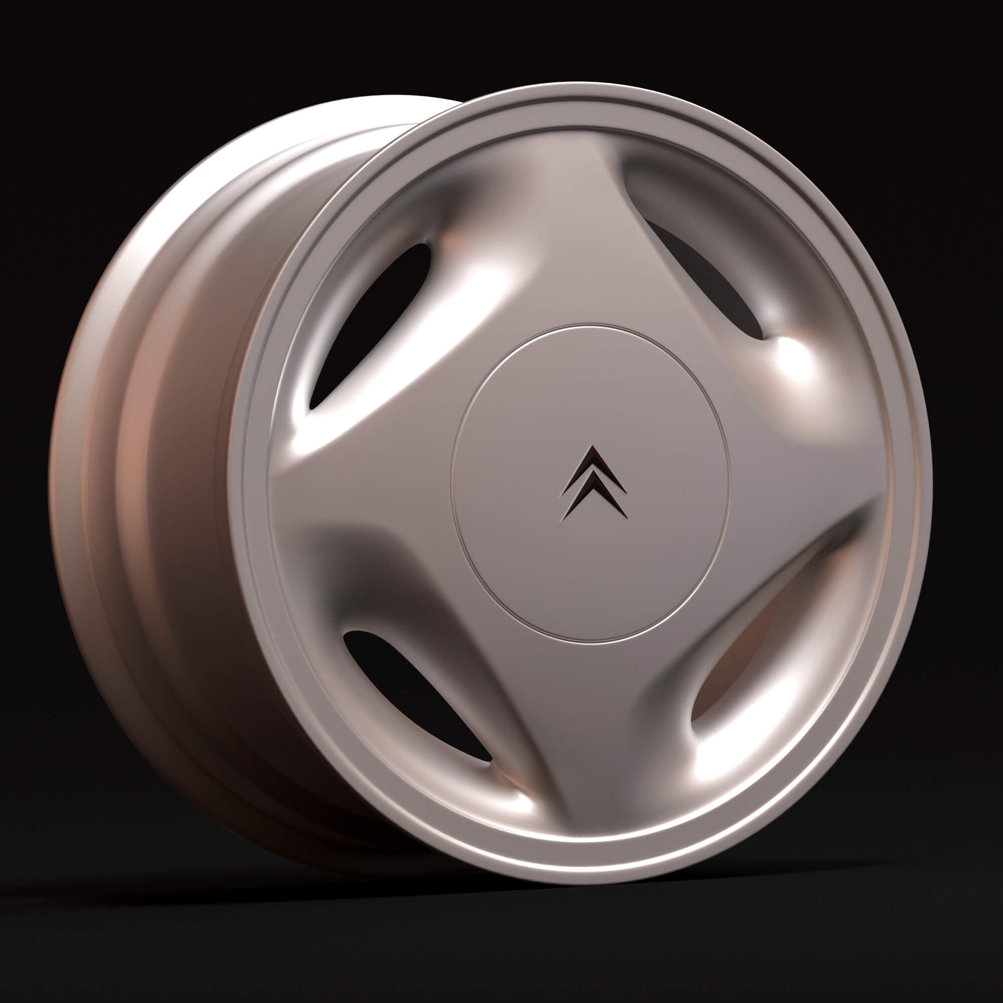 Citroen ZX Wheels - 3D Print Model by bayazoff