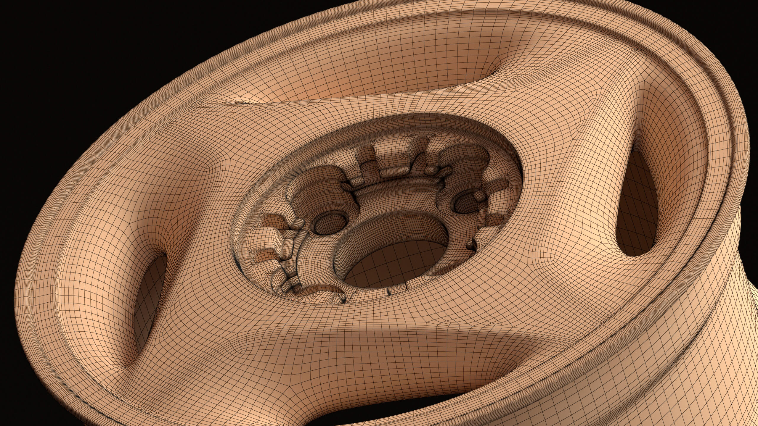 Citroen ZX Wheels - 3D Print Model by bayazoff