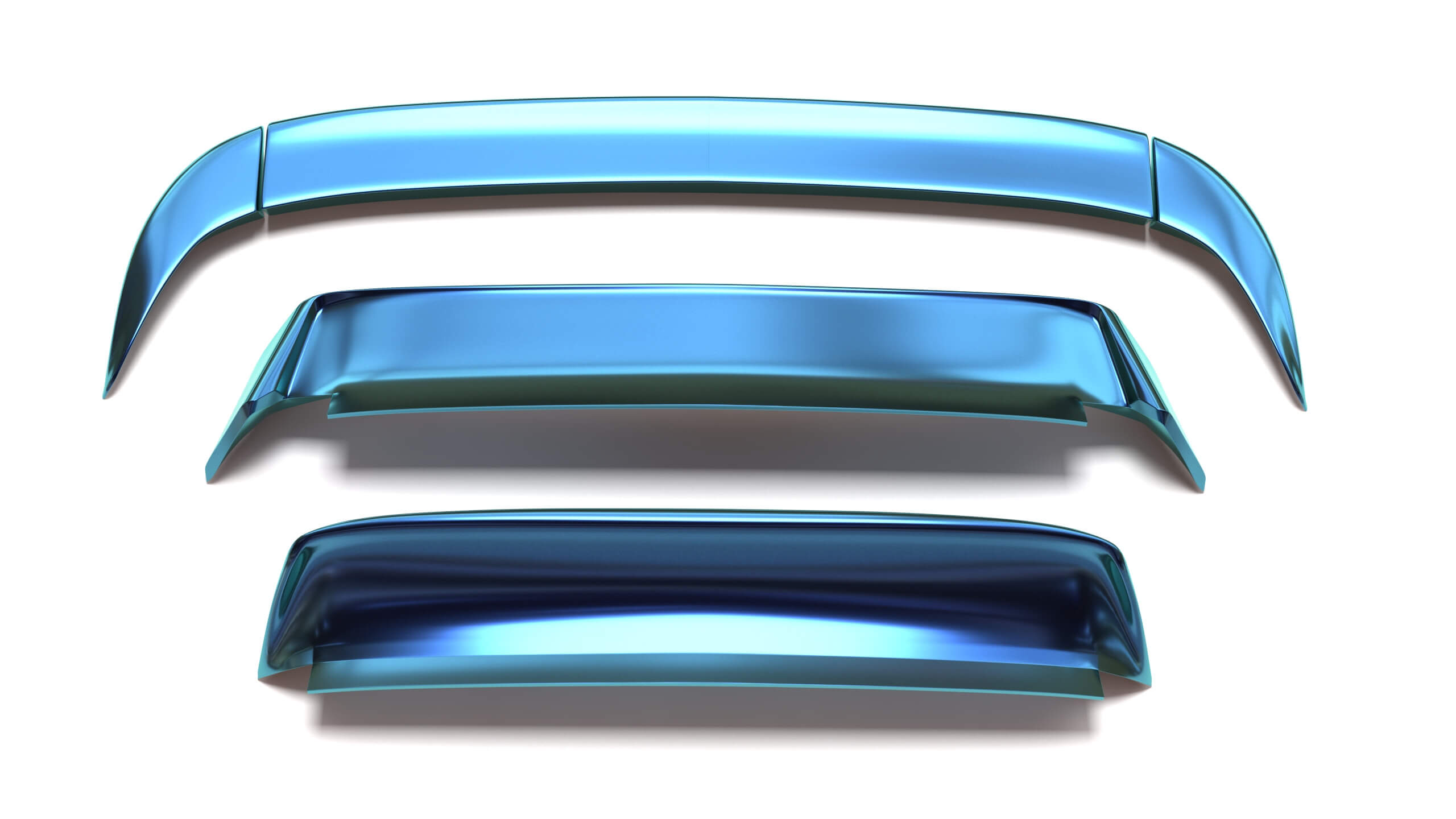 Civic EG6 Rear Spoilers Kit - 3D Model by bayazoff