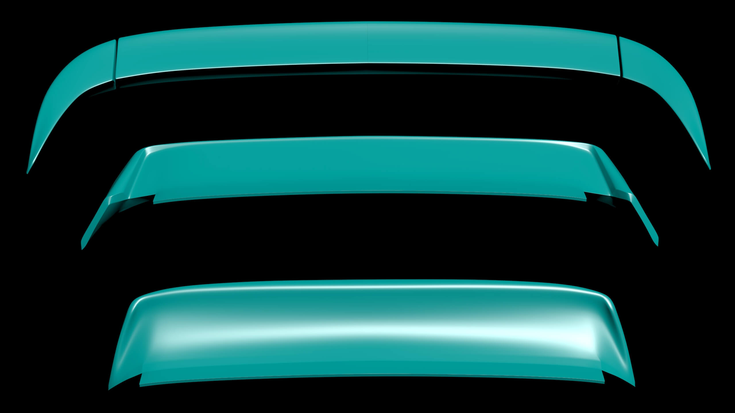 Civic EG6 Rear Spoilers Kit - 3D Model by bayazoff