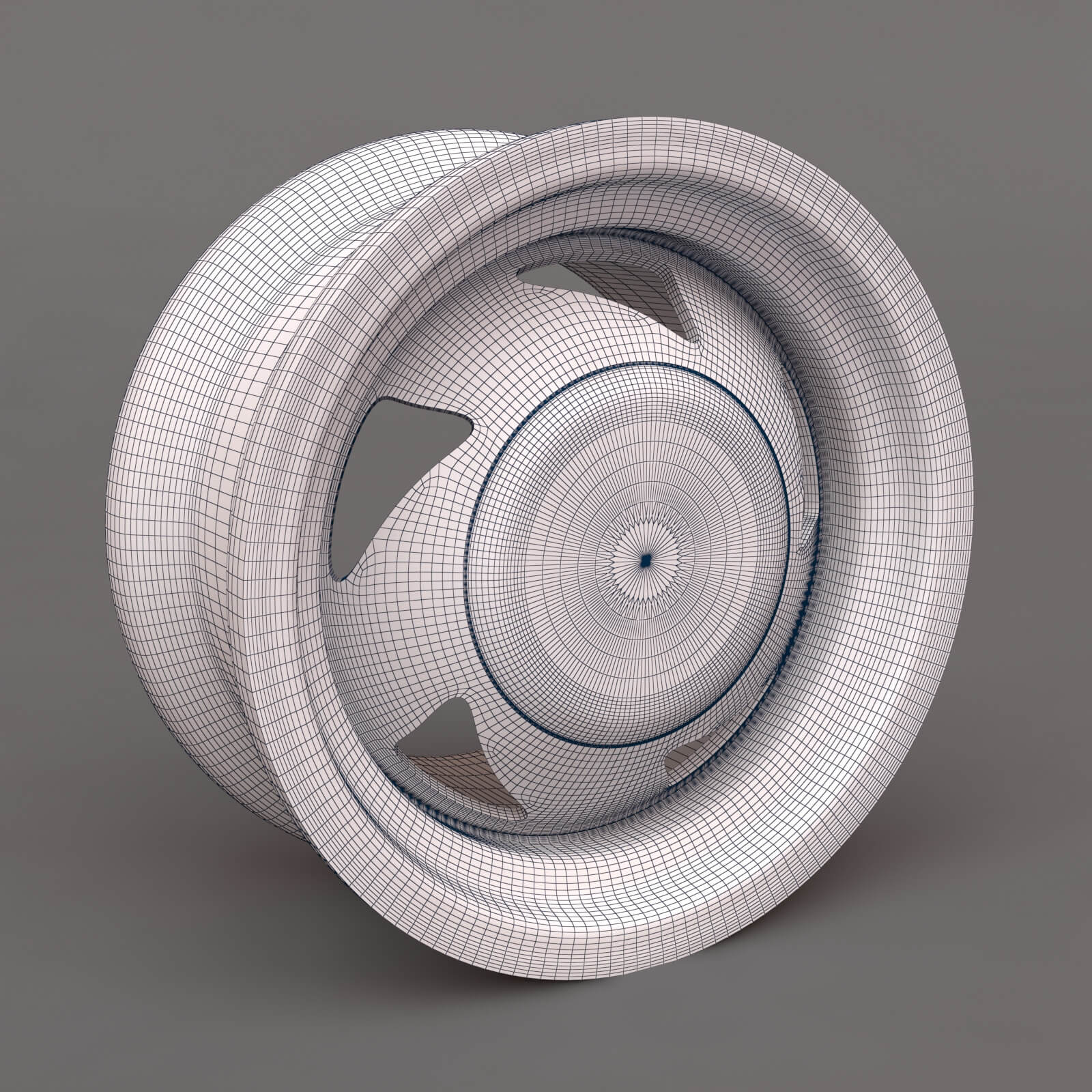 Classic American Racing Rim - 3D Model by bayazoff