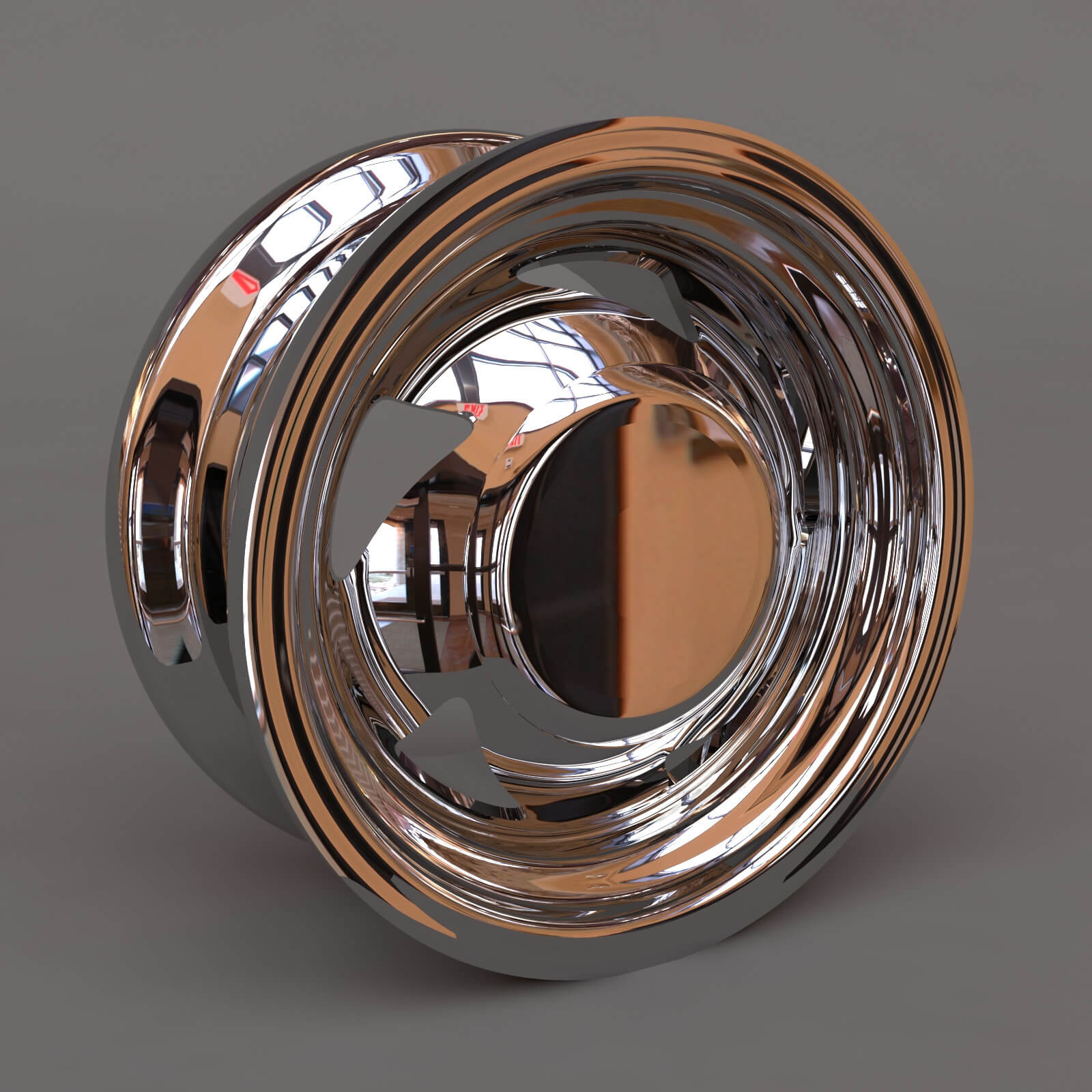 Classic American Racing Rim - 3D Model by bayazoff