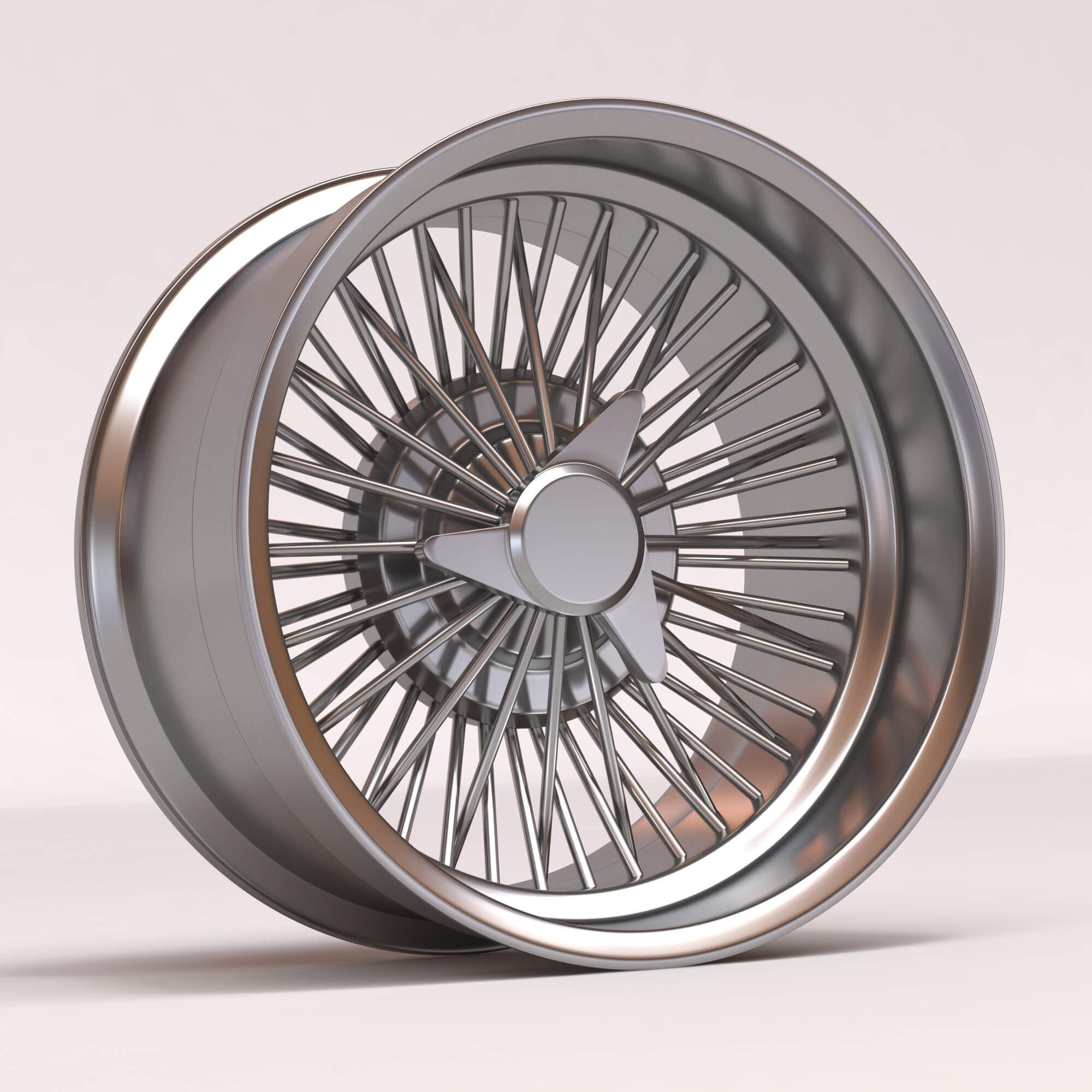 Classic Spoked Rim Printable - 3D Model by bayazoff