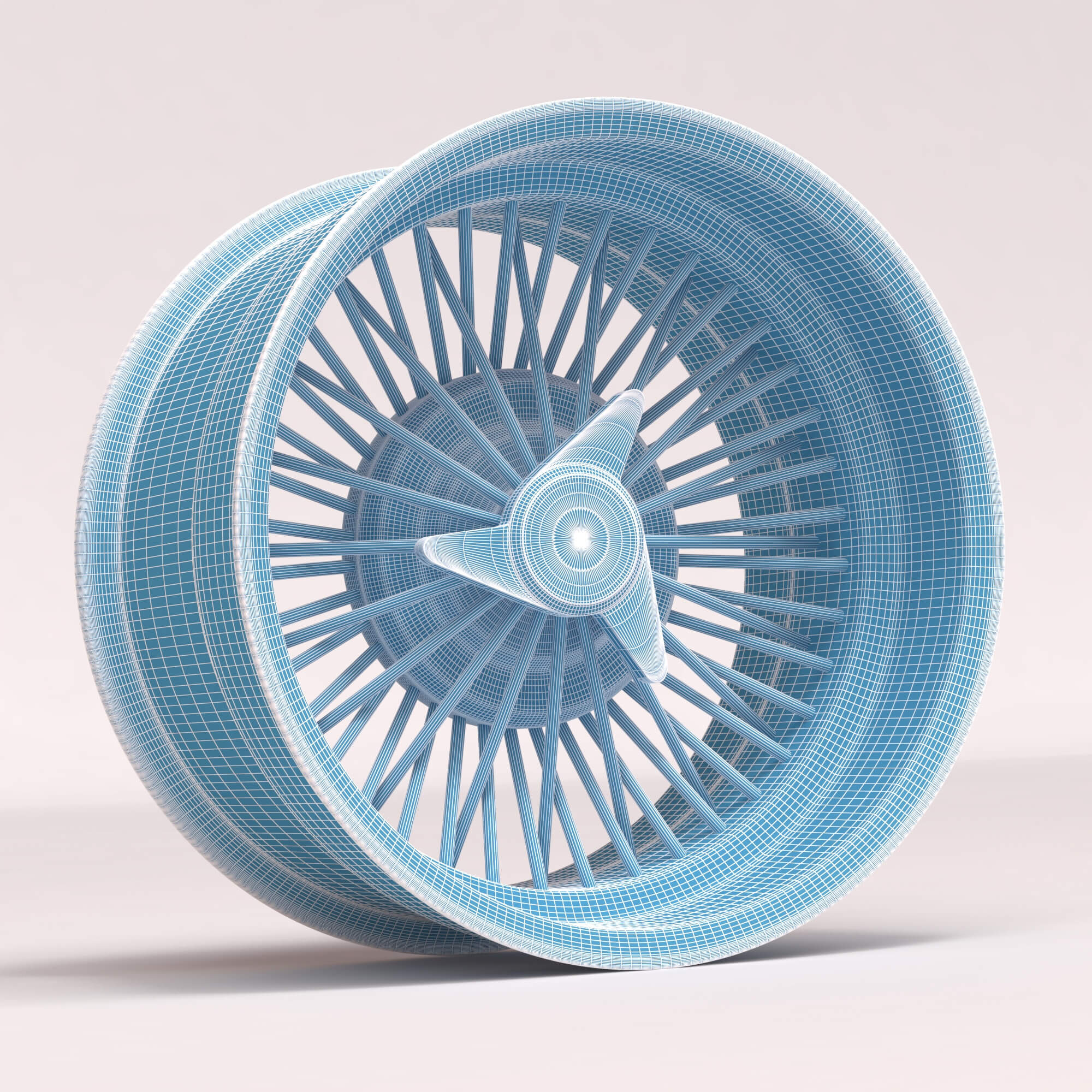 Classic Spoked Rim Printable - 3D Model by bayazoff