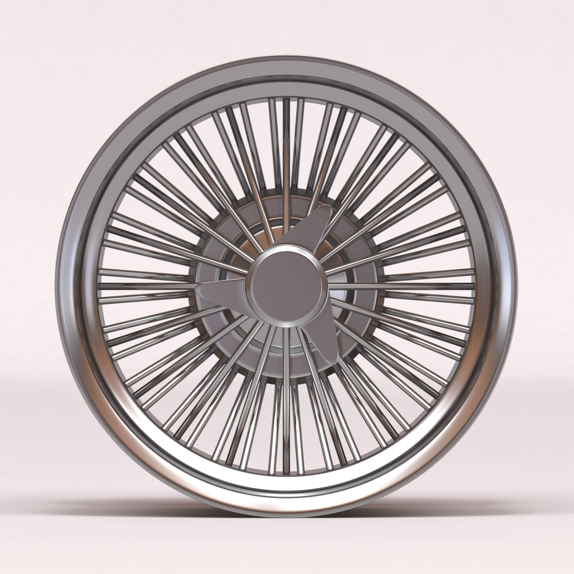 Classic Spoked Rim Printable - 3D Model by bayazoff