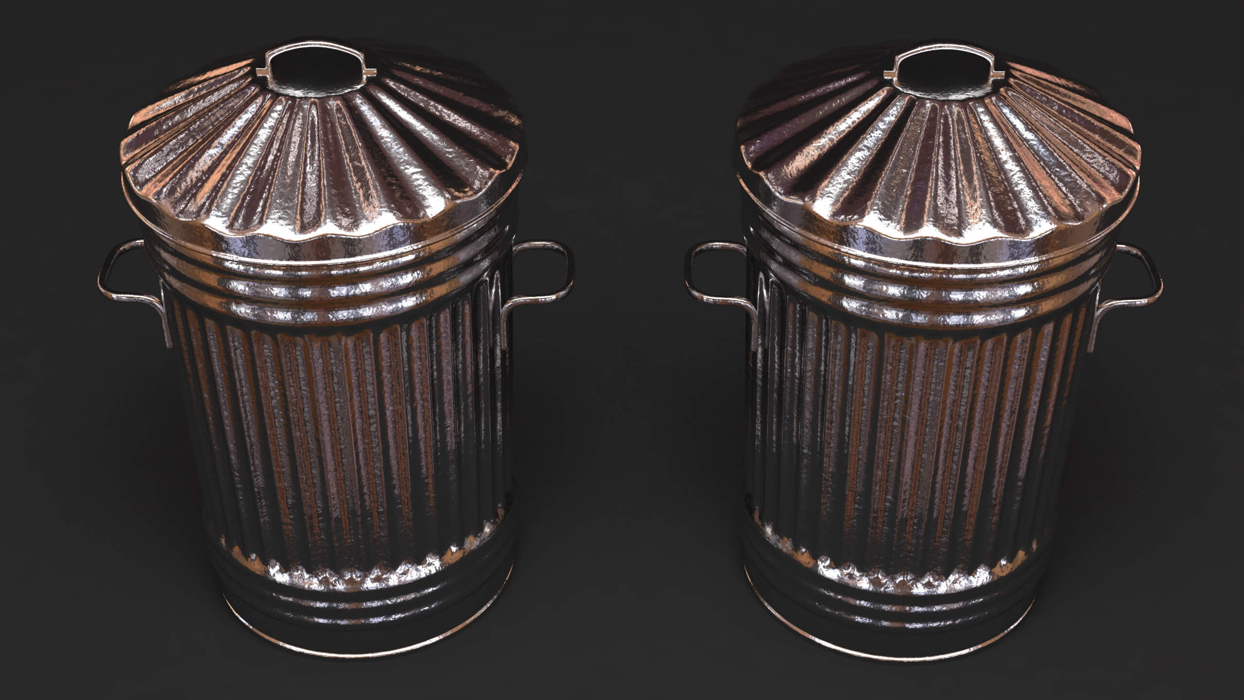 Classic Trash Bin Printable - 3D Model by bayazoff